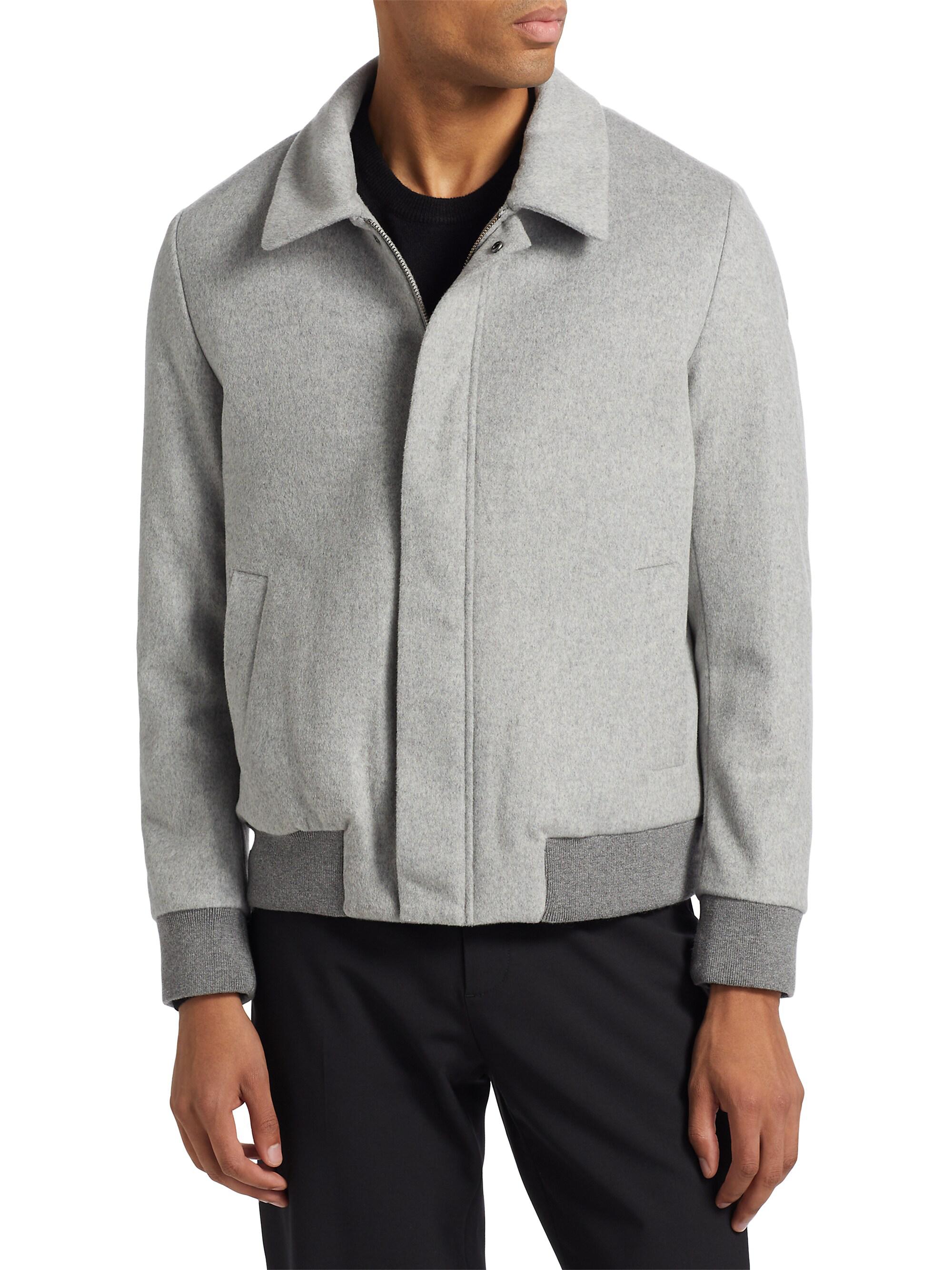 Click here for Saks Fifth Avenue Mens COLLECTION Wool-Blend Shirt... prices