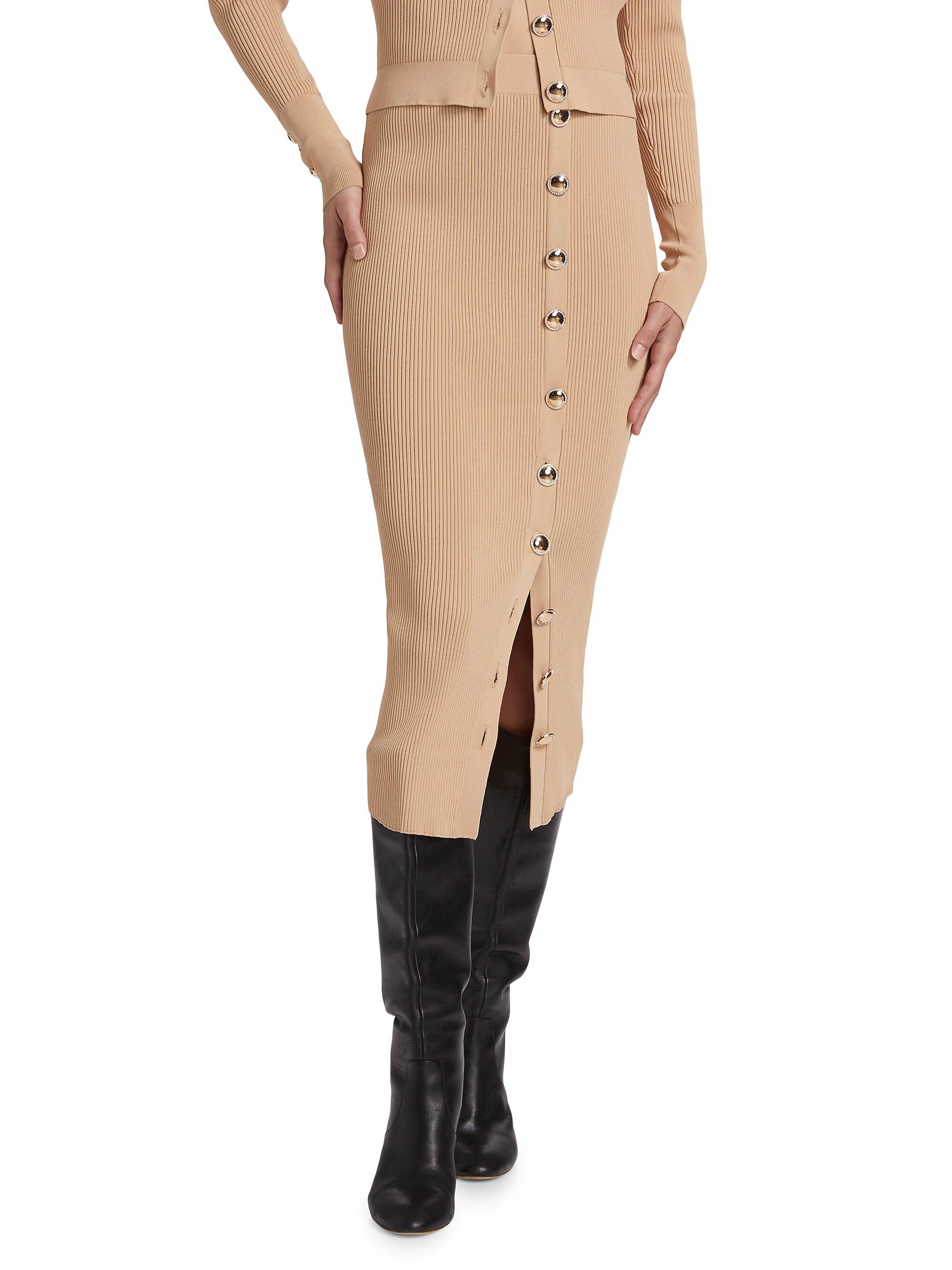 Click here for Generation Love Womens Addie Rib-Knit Button-Front... prices