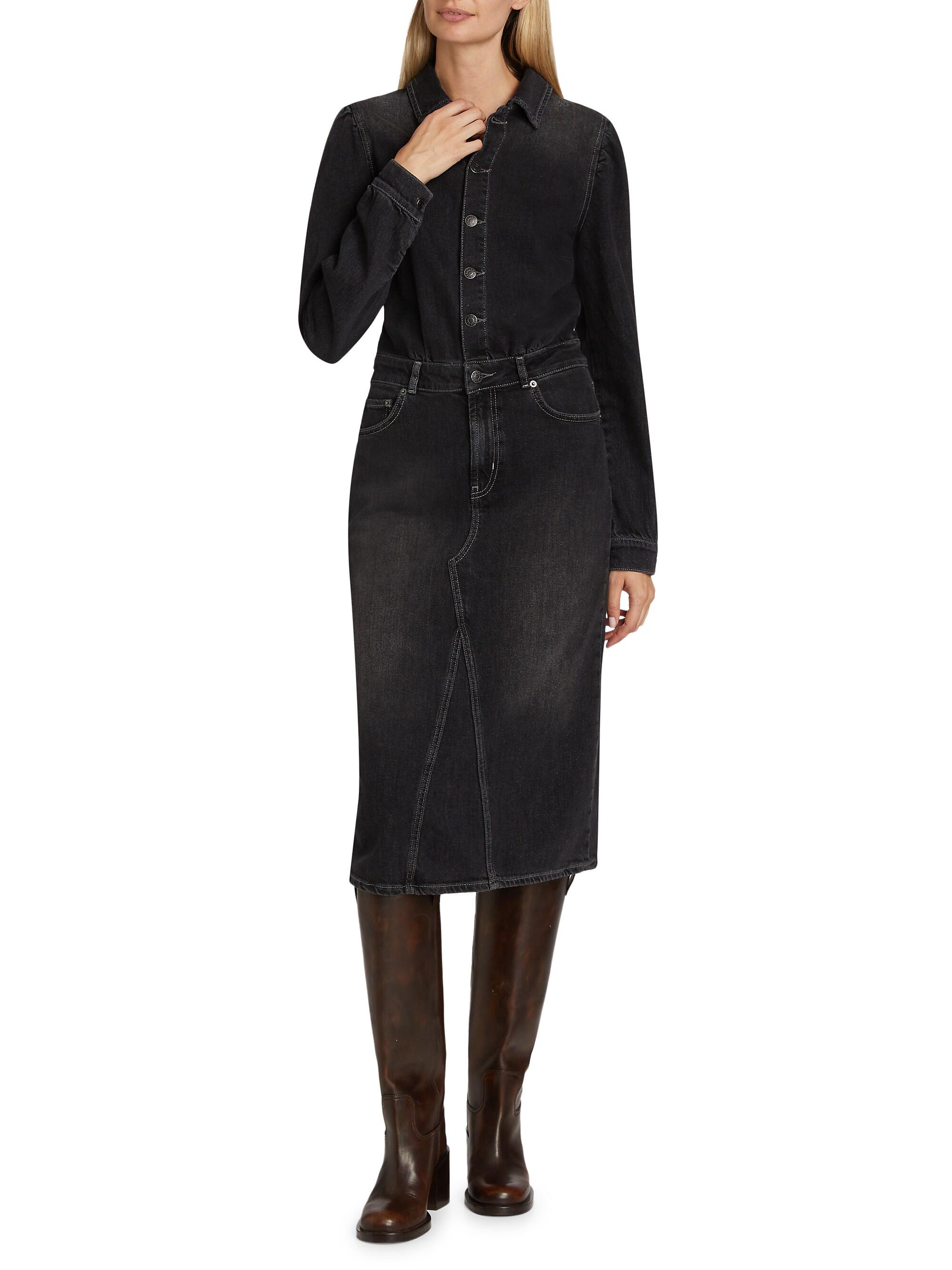 Click here for Rails Womens Beverly Denim Shirtdress - Eclipse -... prices