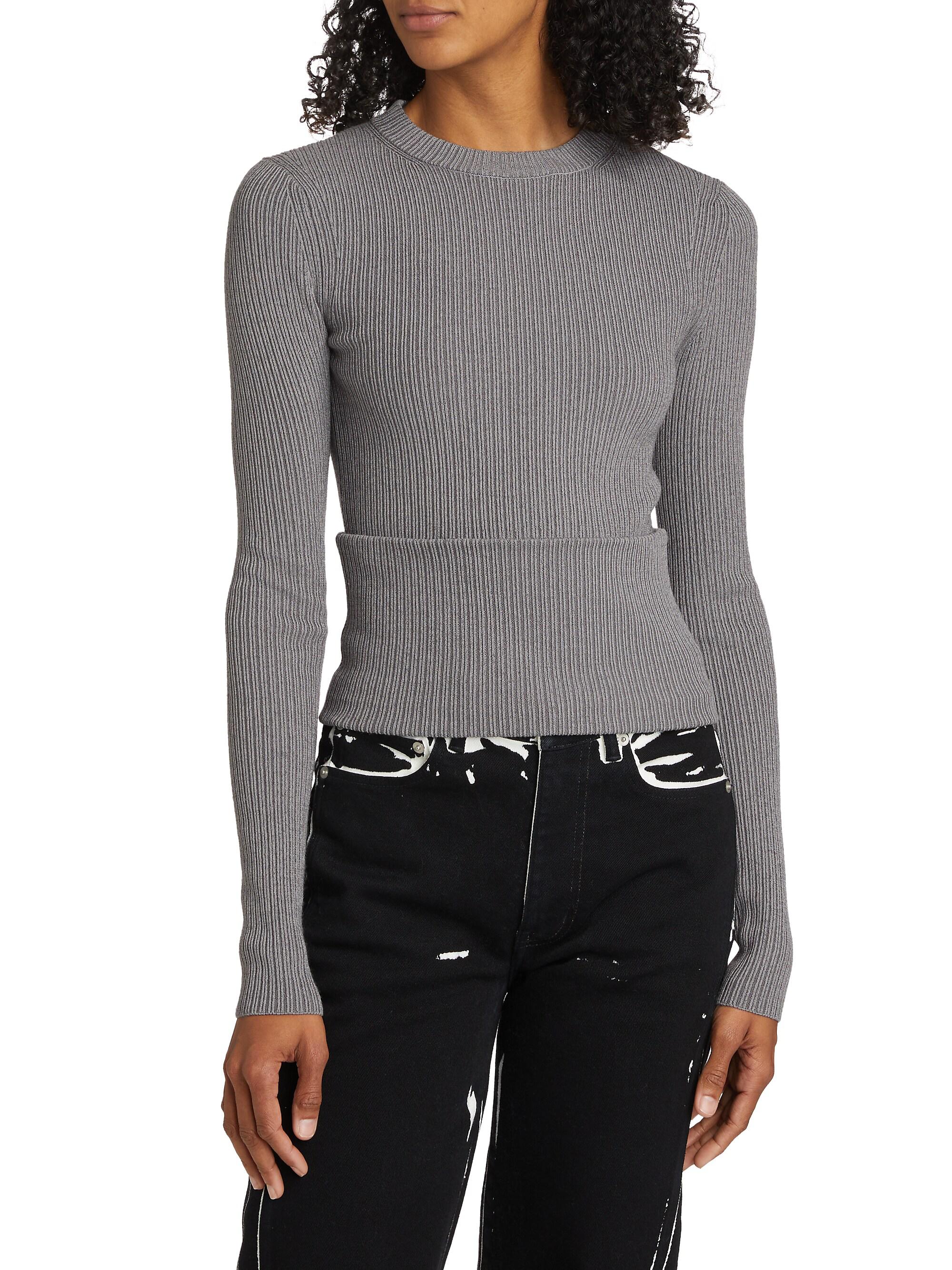 Click here for Proenza Schouler Womens Alysaa Rib-Knit Convertibl... prices