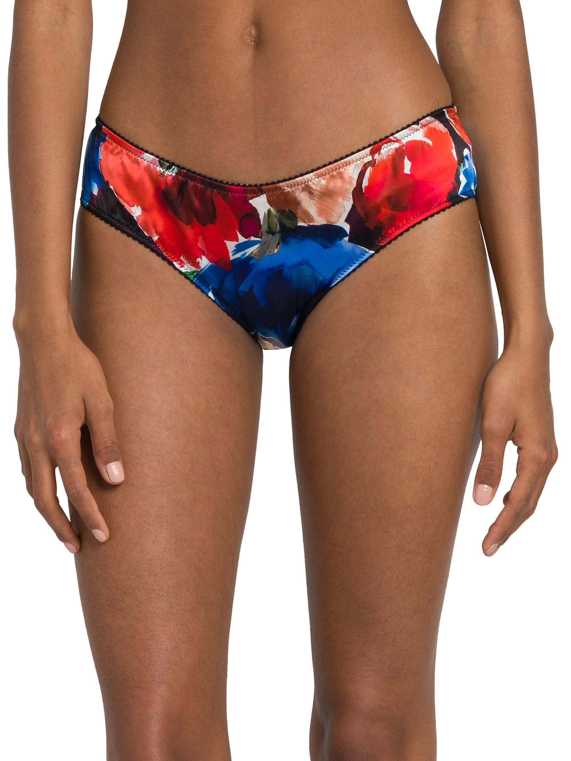 Click here for Dolce & Gabbana Womens Floral Silk-Blend Panty - R... prices