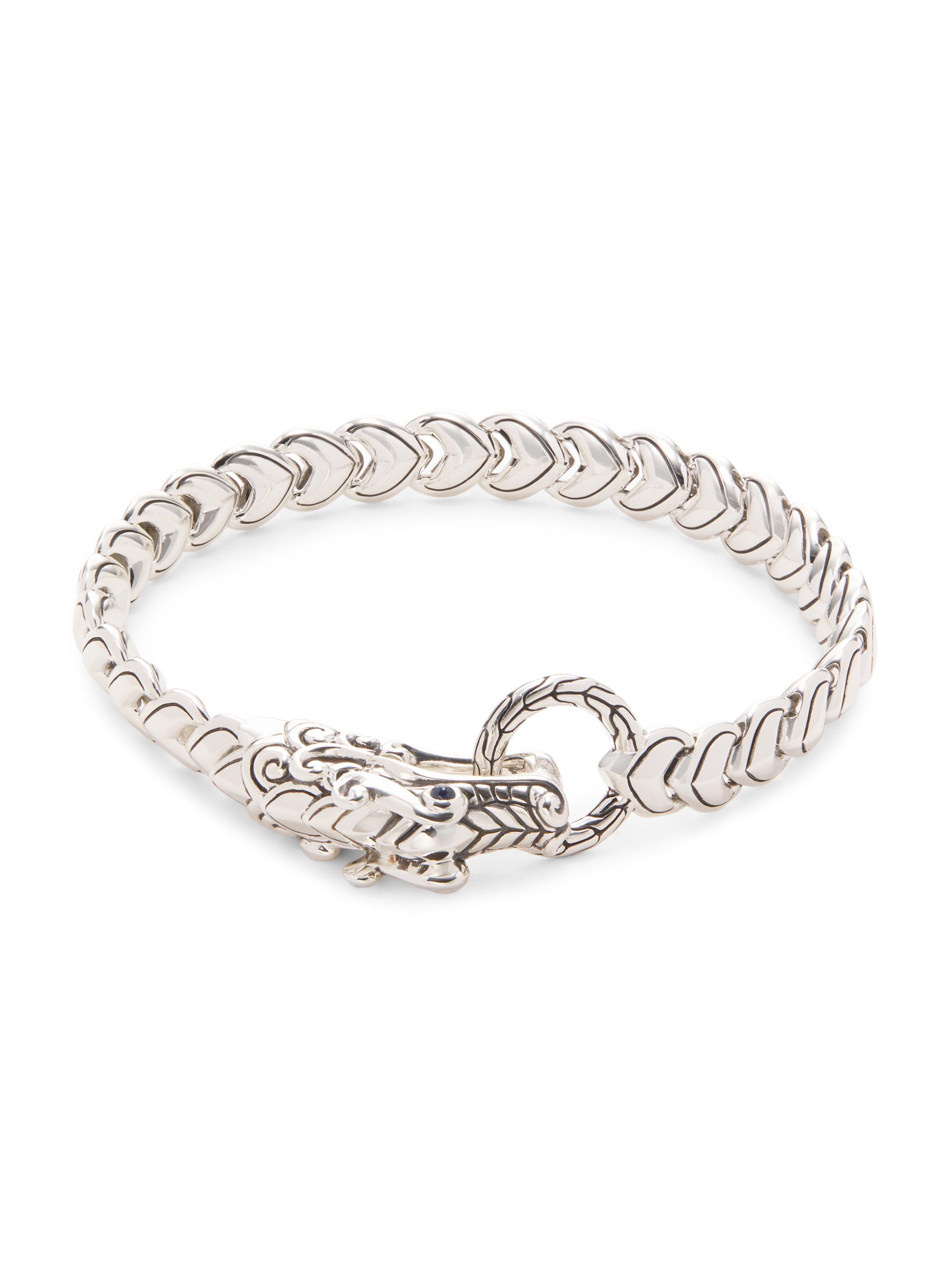 Click here for John Hardy Womens Naga Silver & Blue Sapphire Rept... prices