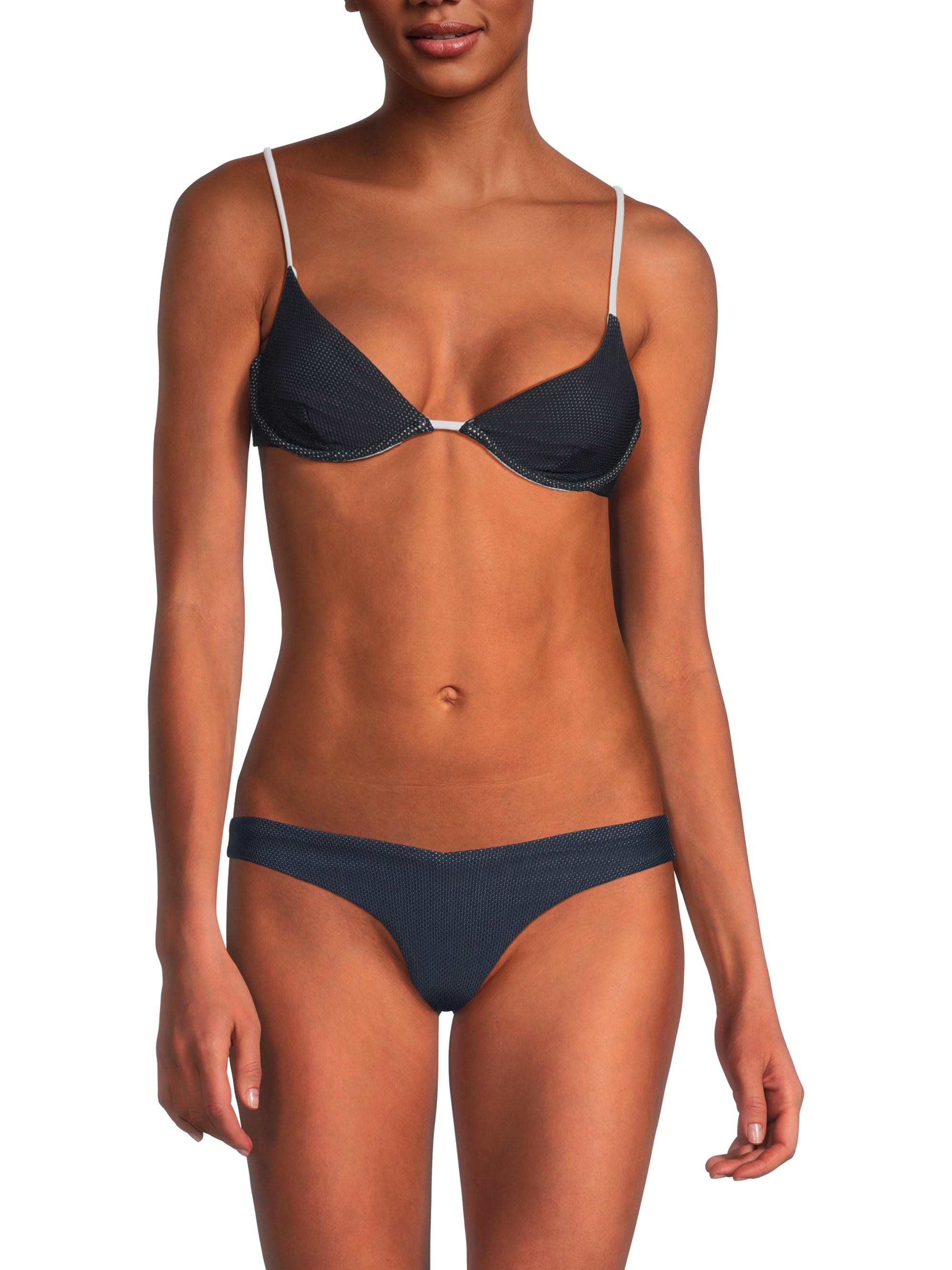 Click here for Onia Womens Liana Bikini Top - Deep Navy - Size S prices