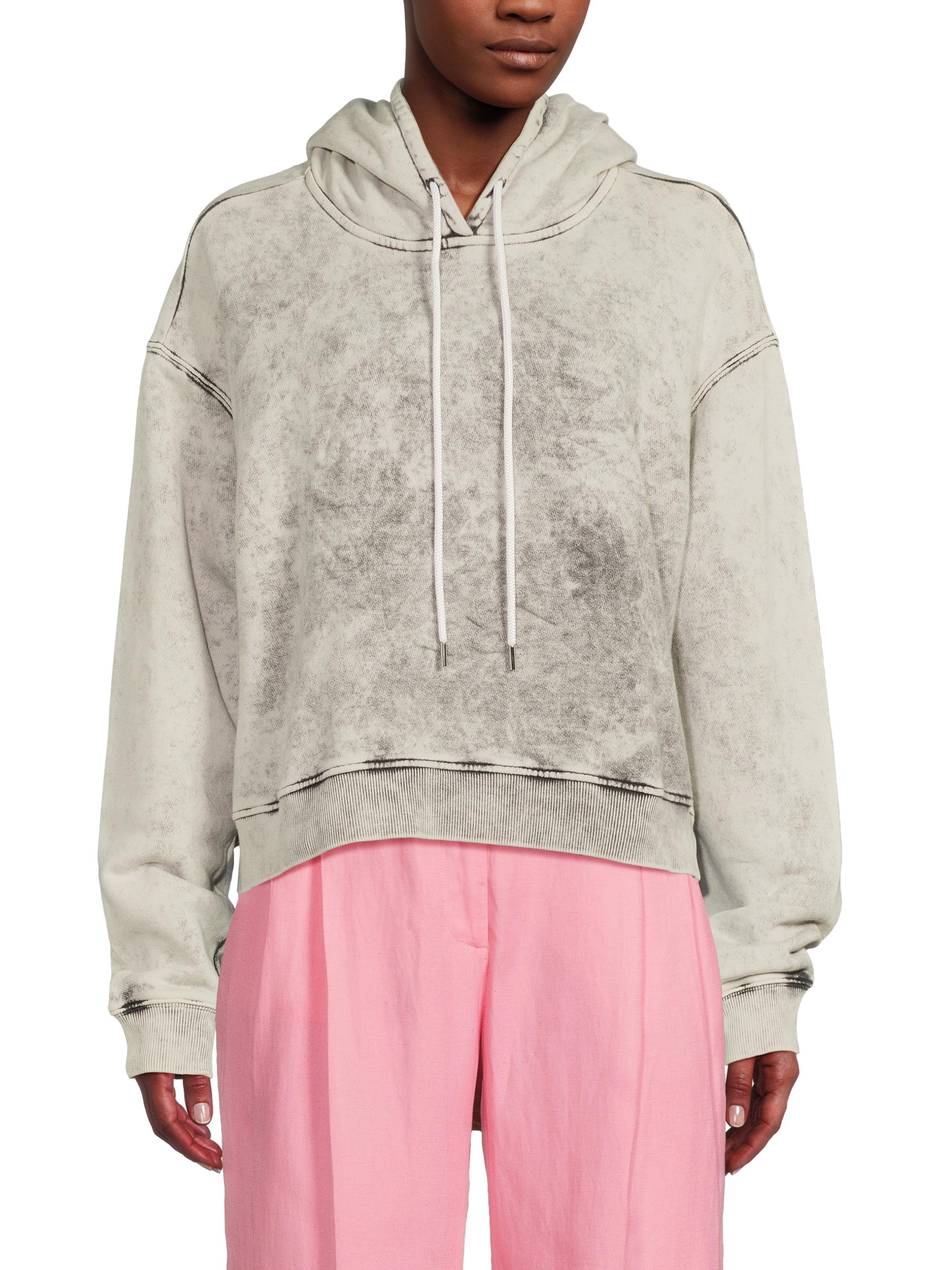 Click here for Stella Mccartney Womens Embroidered Logo Hooded Sw... prices