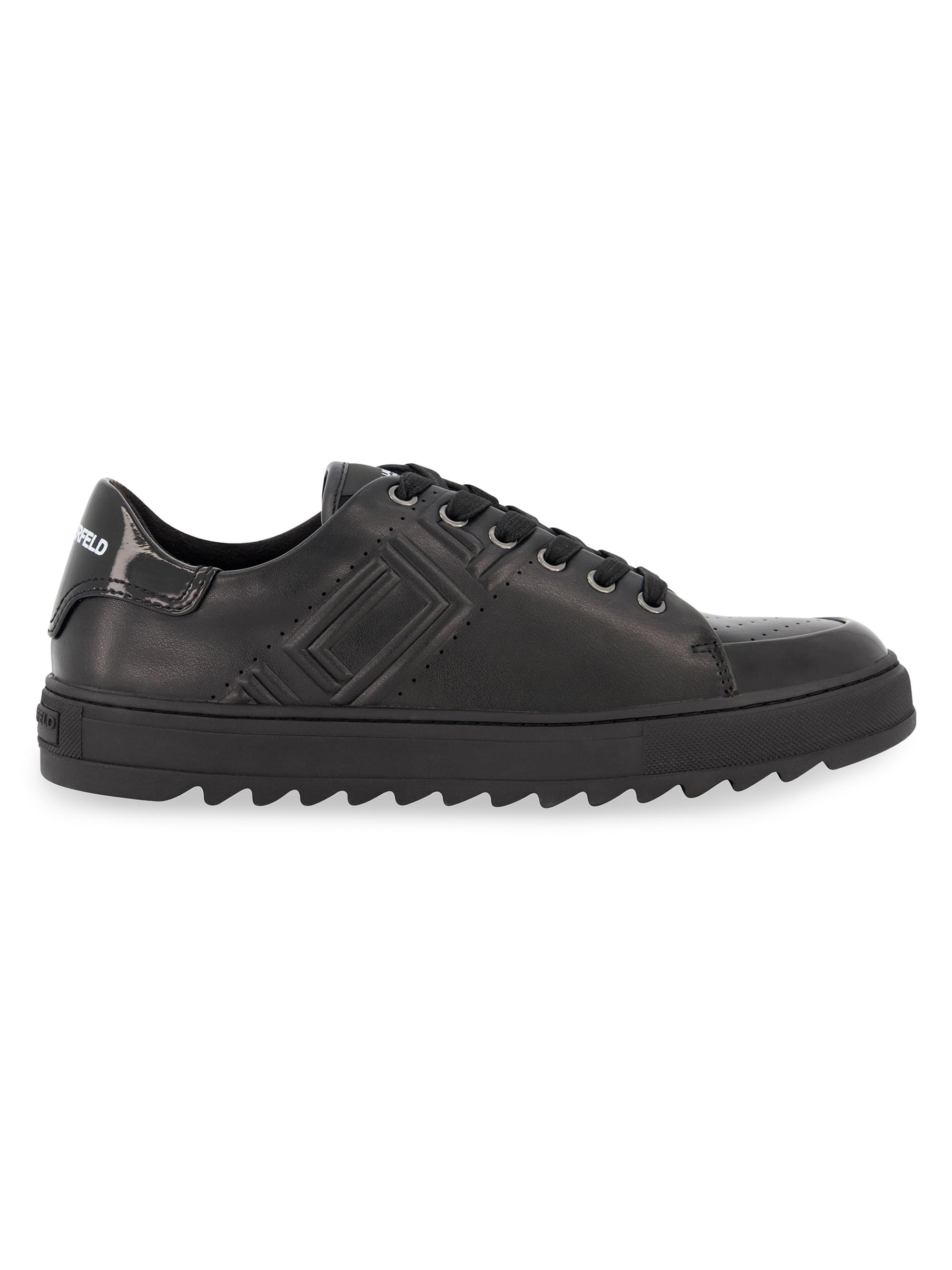 Click here for Karl Lagerfeld Paris Mens Leather Low Top Sneakers... prices