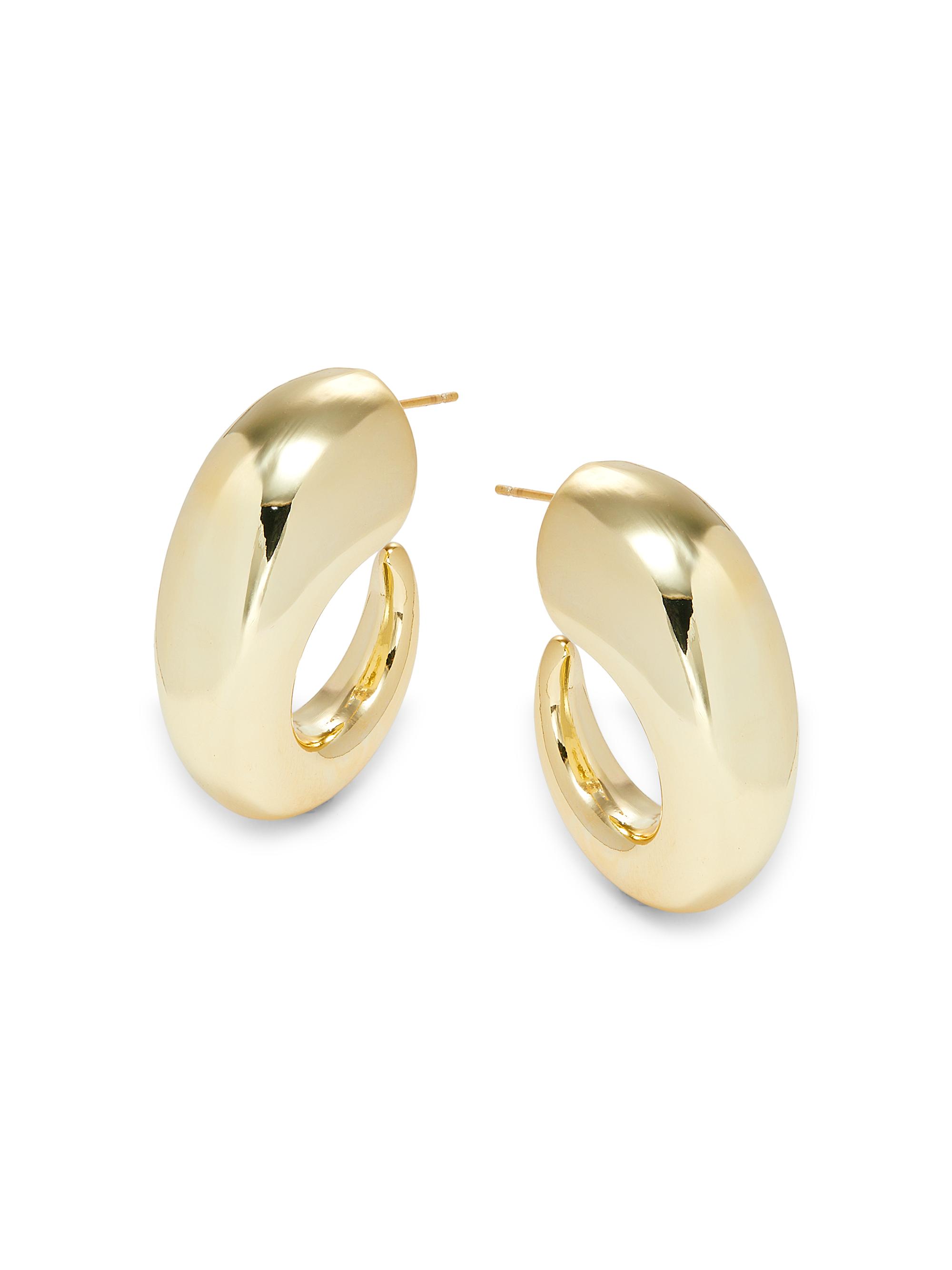 Click here for Area Stars Womens Crystal Bloom Halley 14K Goldpla... prices