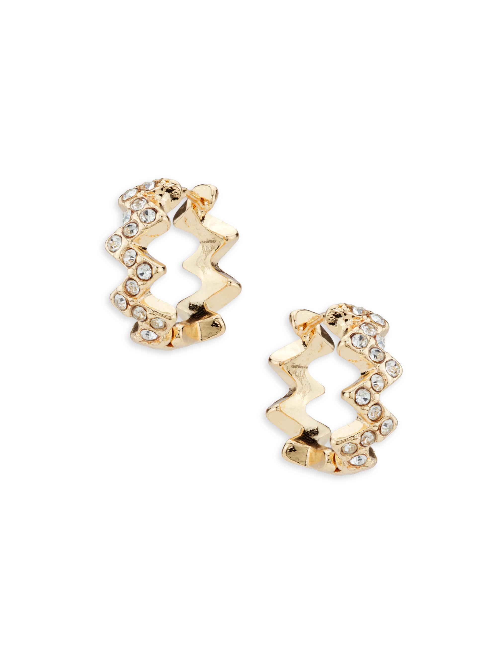 Click here for Area Stars Womens Goldtone  Alloy & Glass Crystal... prices