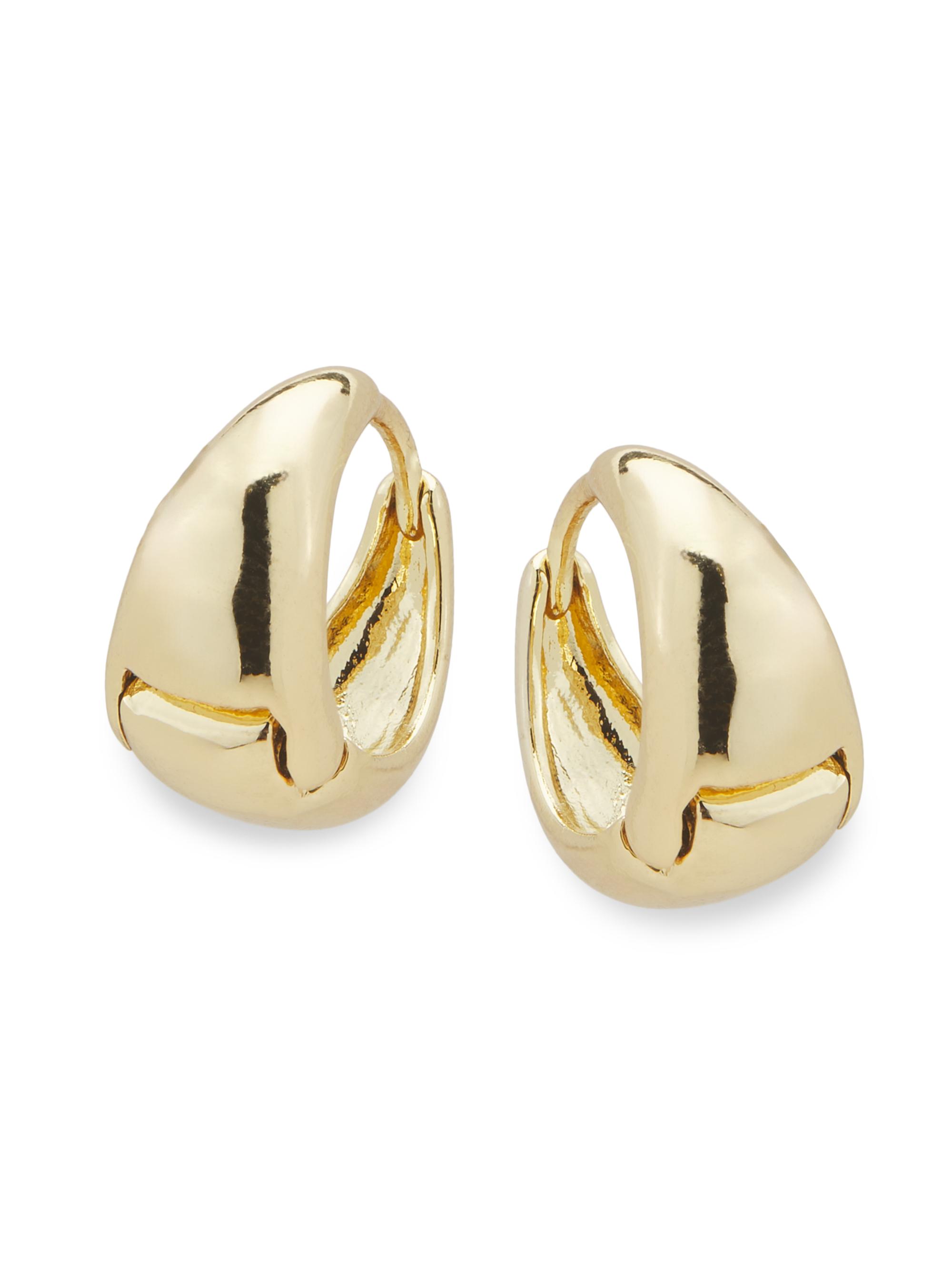 Click here for Area Stars Womens Everyday Icons 14K Goldplated Hu... prices