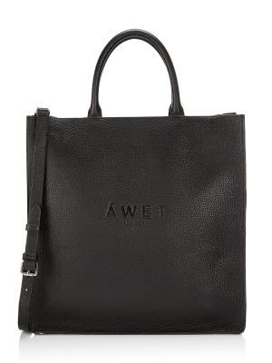 Áwet Delina Leather Tote Bag on SALE | Saks OFF 5TH