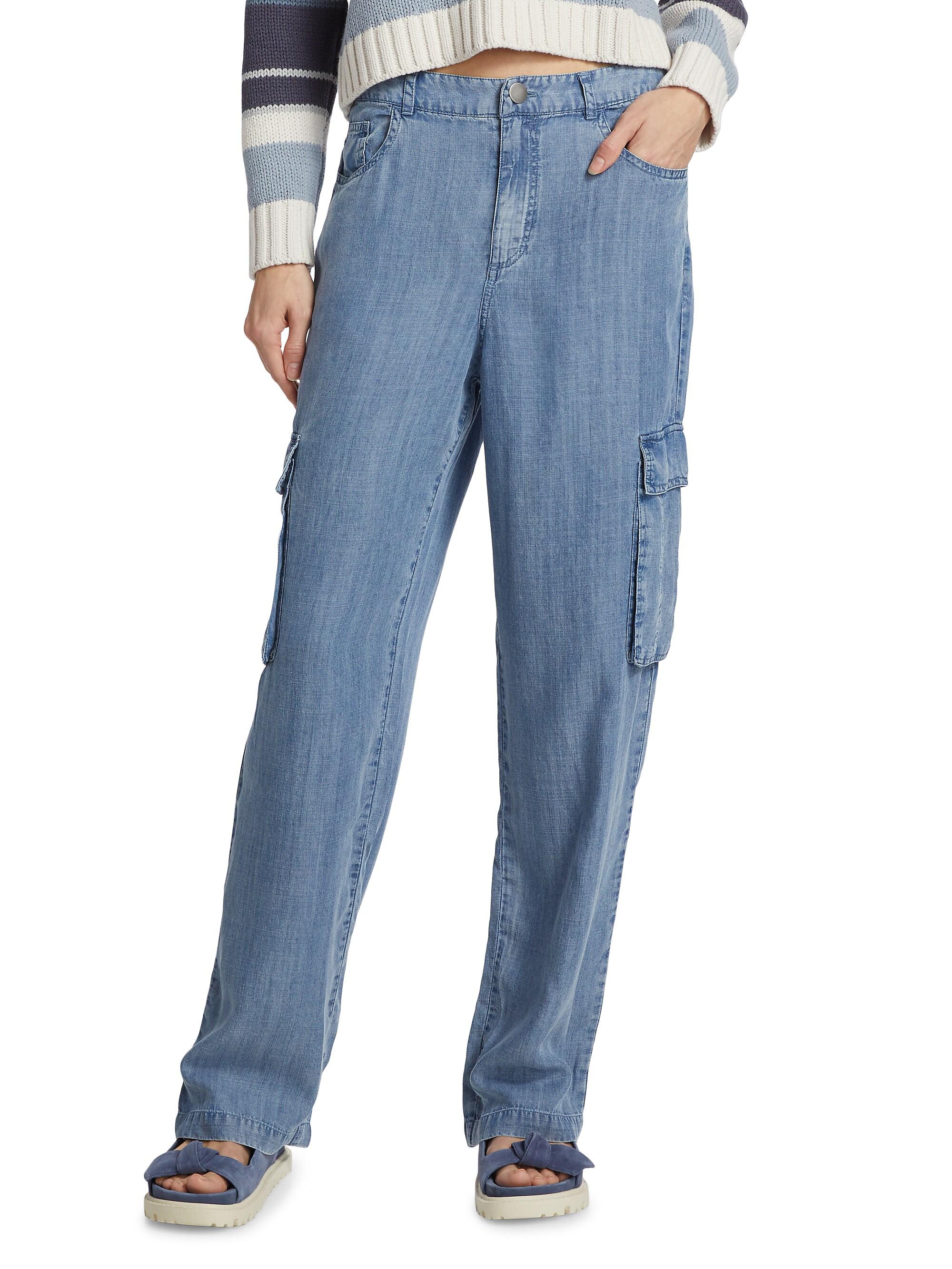 Click here for Splendid Womens Aven Denim Cargo Pants - Indigo -... prices