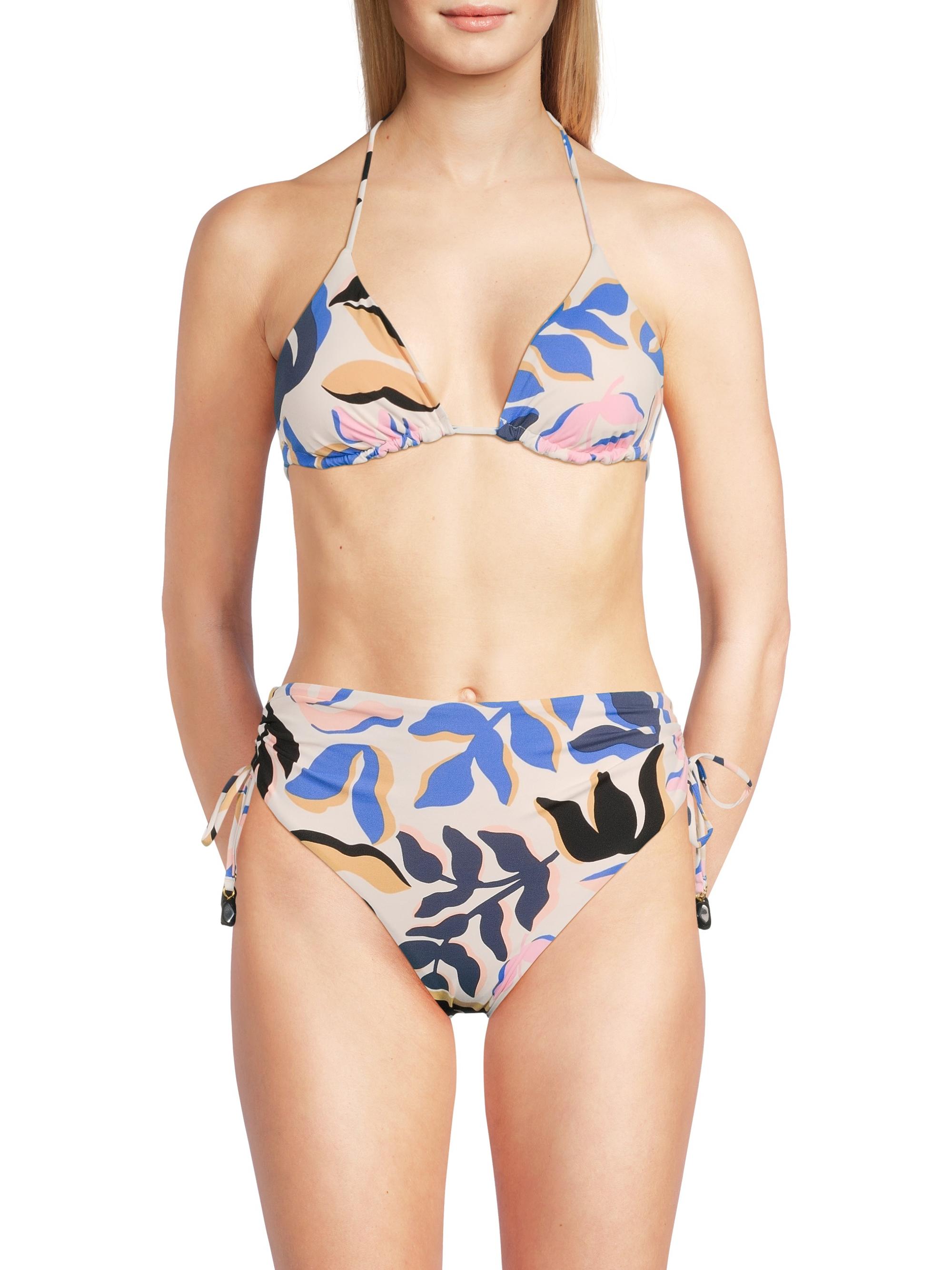 Click here for Red Carter Womens Printed Triangle Bikini Top - Mo... prices