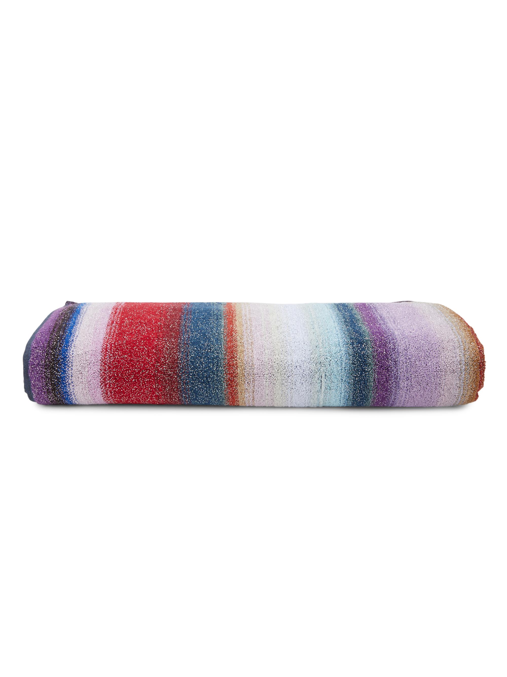 Click here for Missoni Striped Beach Towel - Blue Multi prices