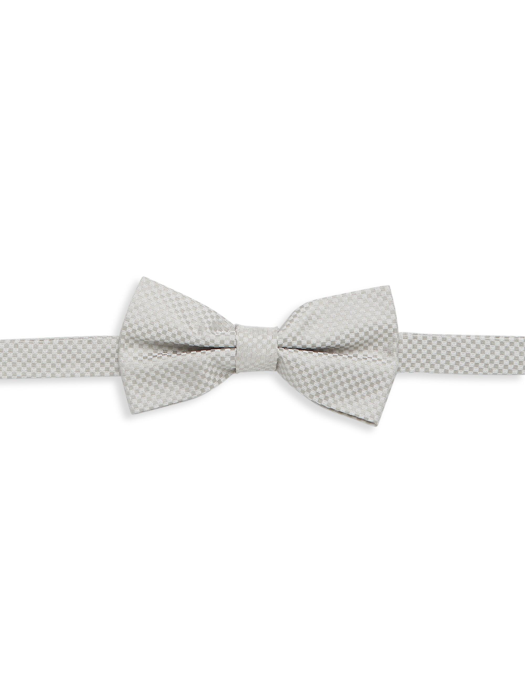 Click here for Saks Fifth Avenue Mens COLLECTION Checkerboard Bow... prices
