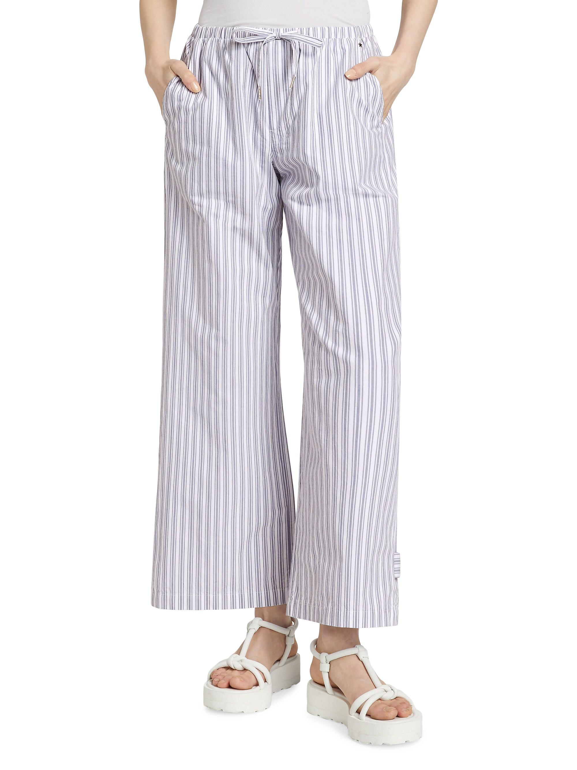 Click here for Stellae Dux Womens Striped Cotton Drawstring Pants... prices