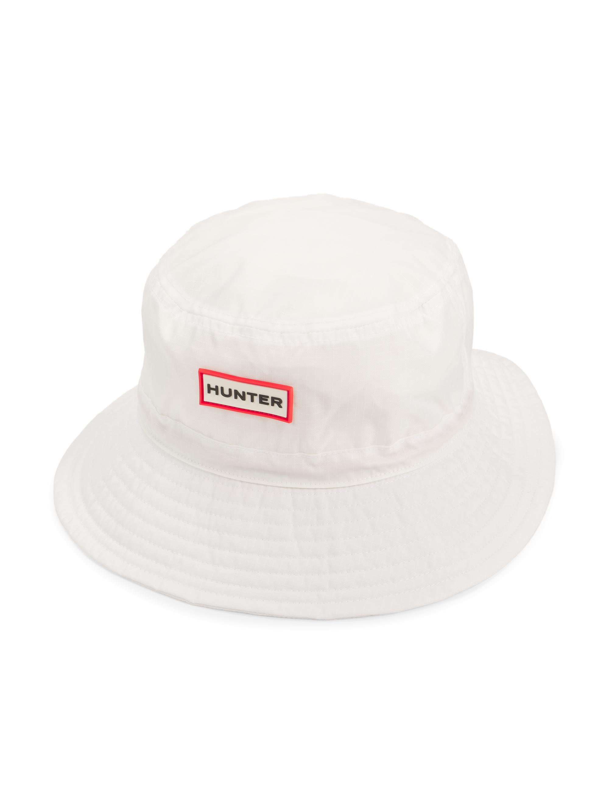 Click here for Hunter Mens Ripstop Drawpull Bucket Hat - White prices