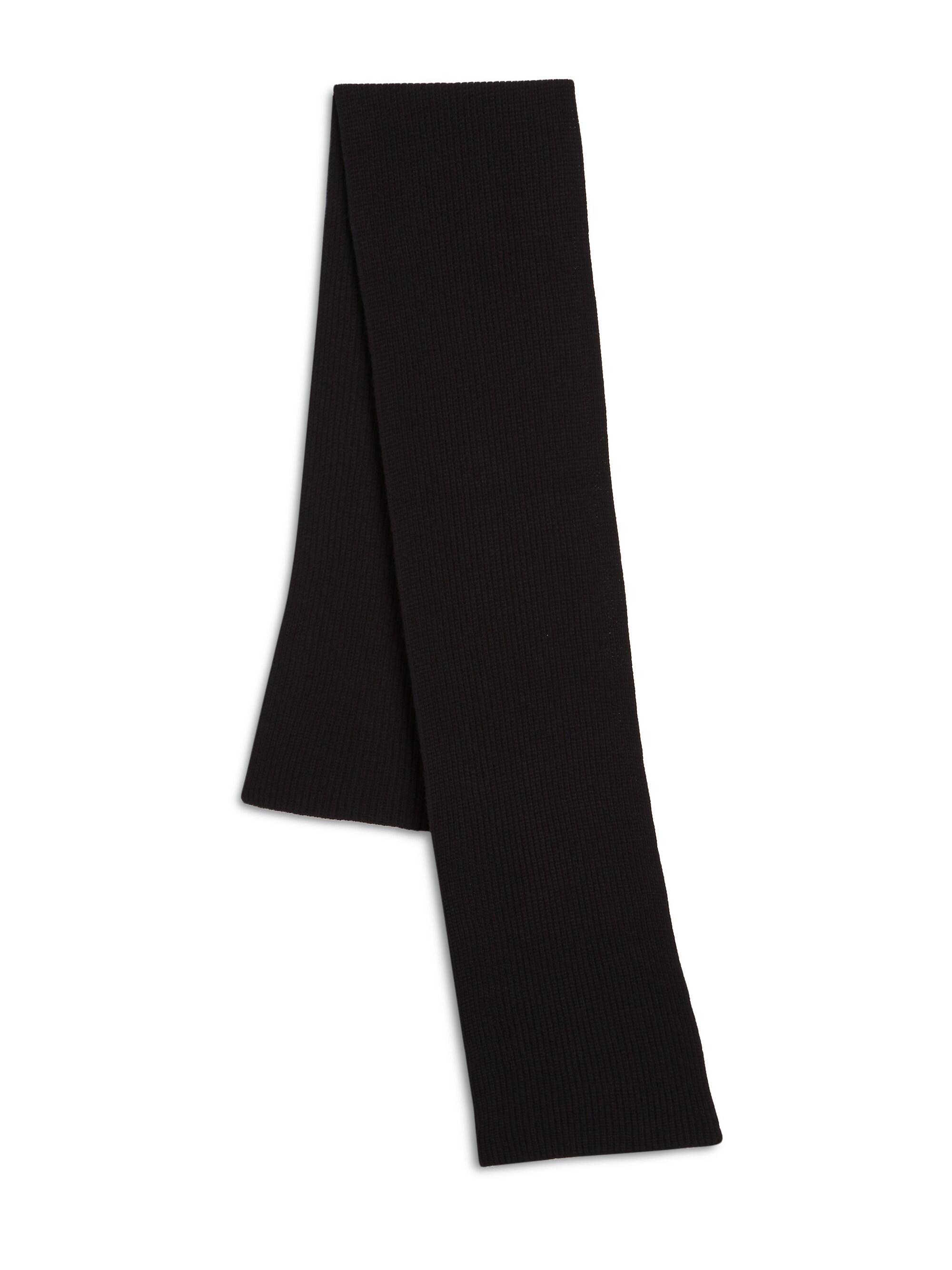 Click here for Saks Fifth Avenue Mens Chunky Twisted Scarf - Blac... prices