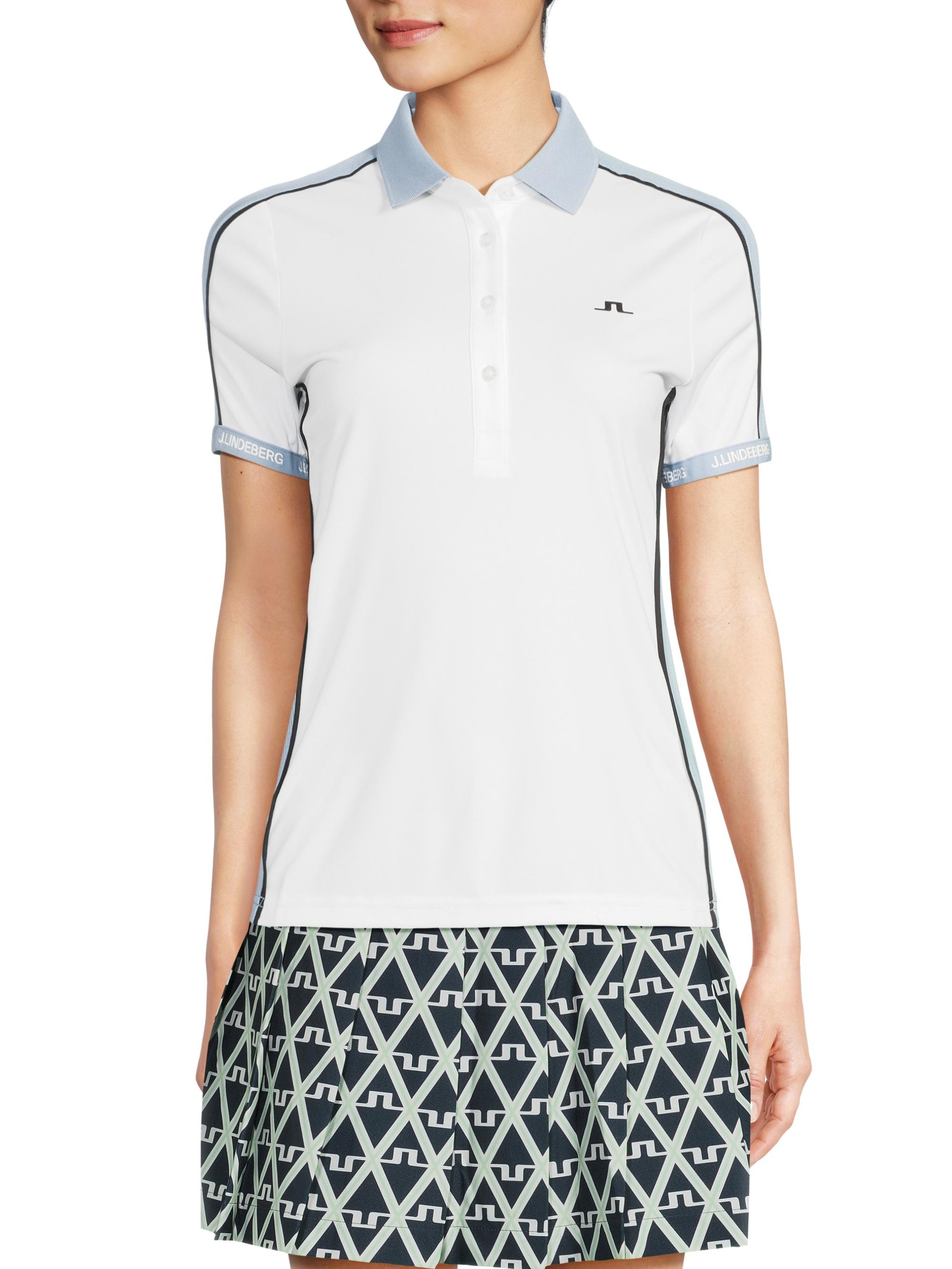 Click here for J. Lindeberg Womens Demi Contrast-Trim Technical J... prices