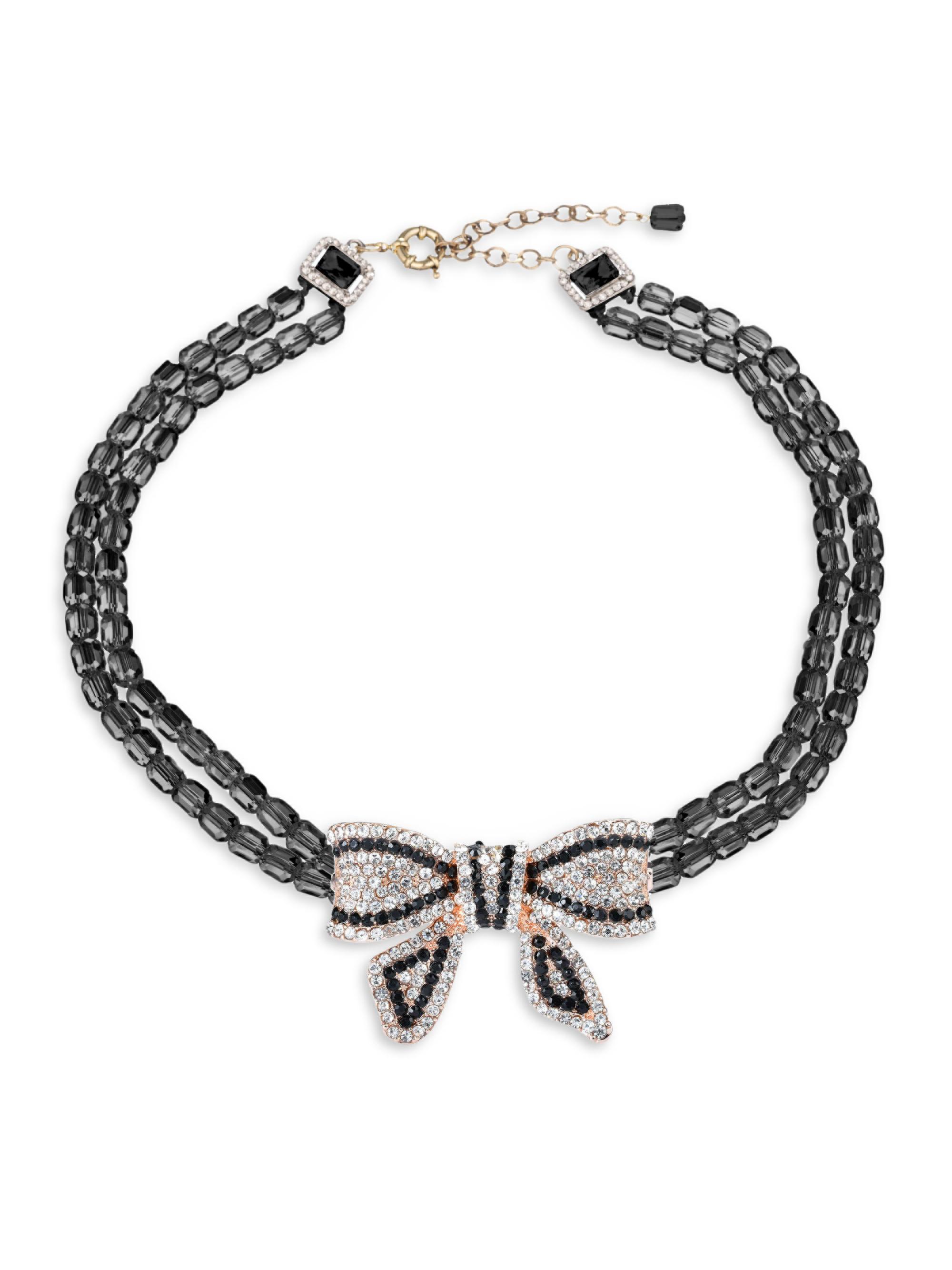 Click here for Eye Candy LA Womens Statement Goldtone & Glass Cry... prices