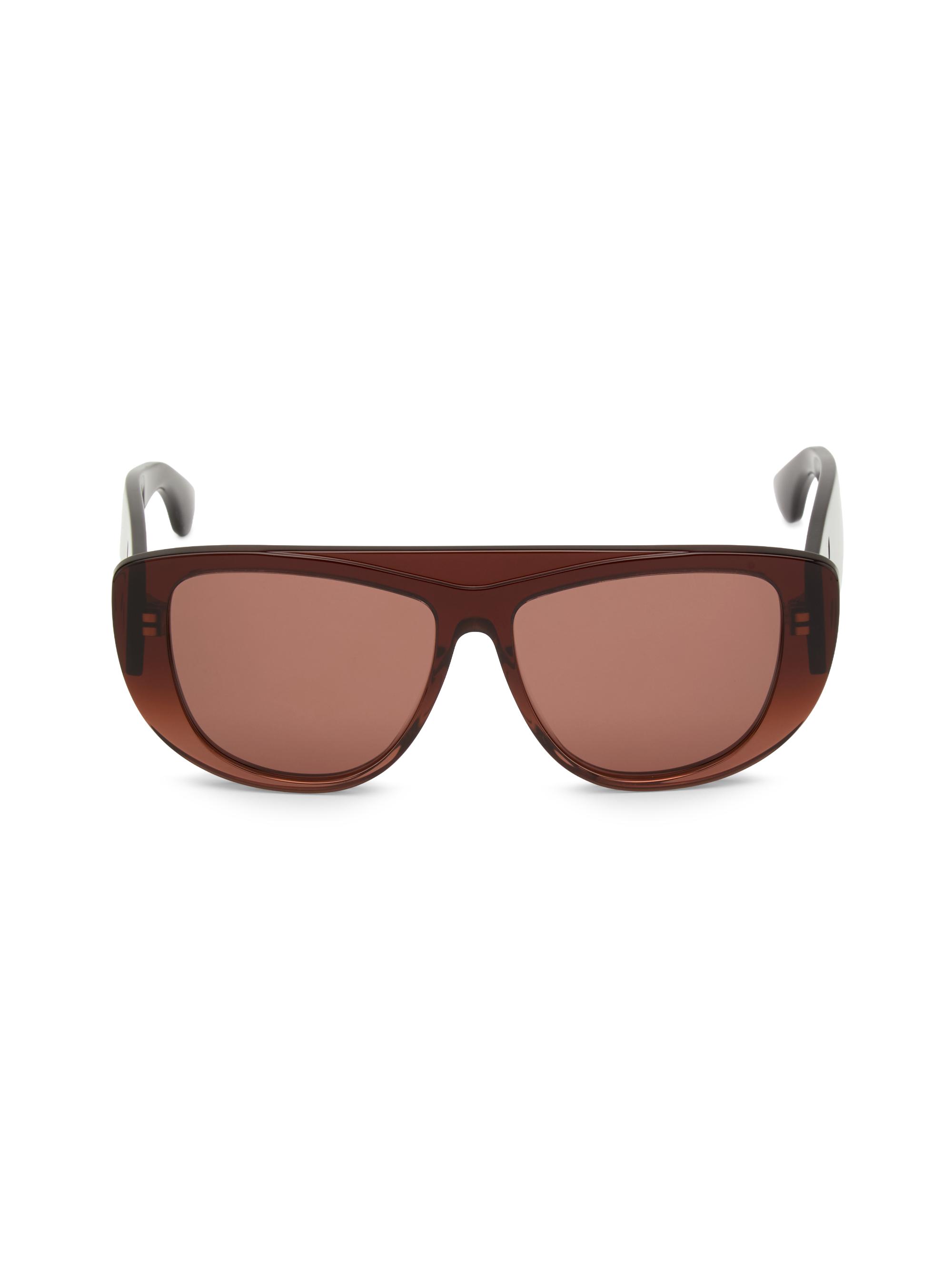 Click here for Alaïa Womens 56MM Cat-Eye Sunglasses - Brown prices