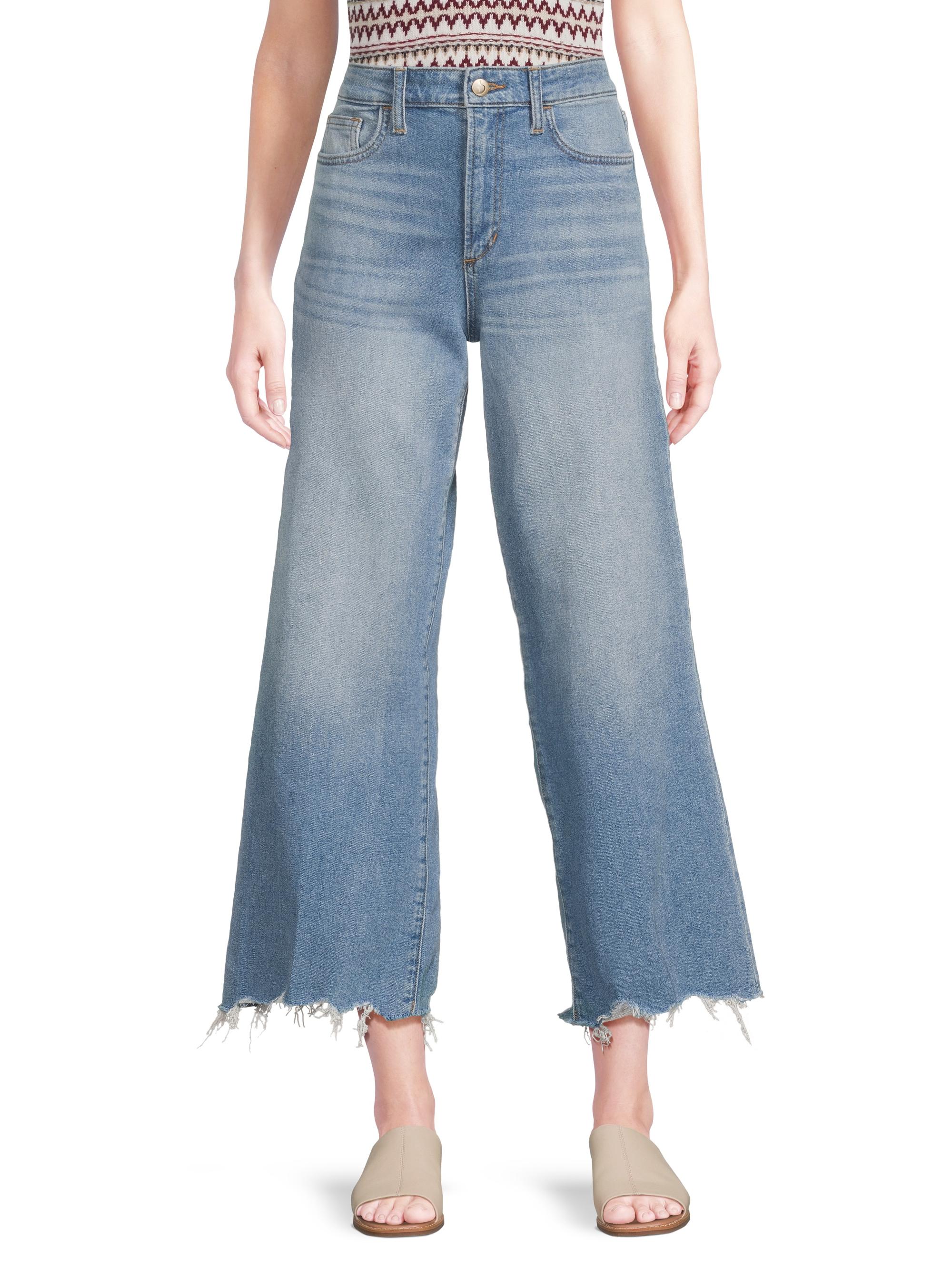 Click here for Joes Jeans Womens Cropped Wide Leg Jeans - Seoul -... prices