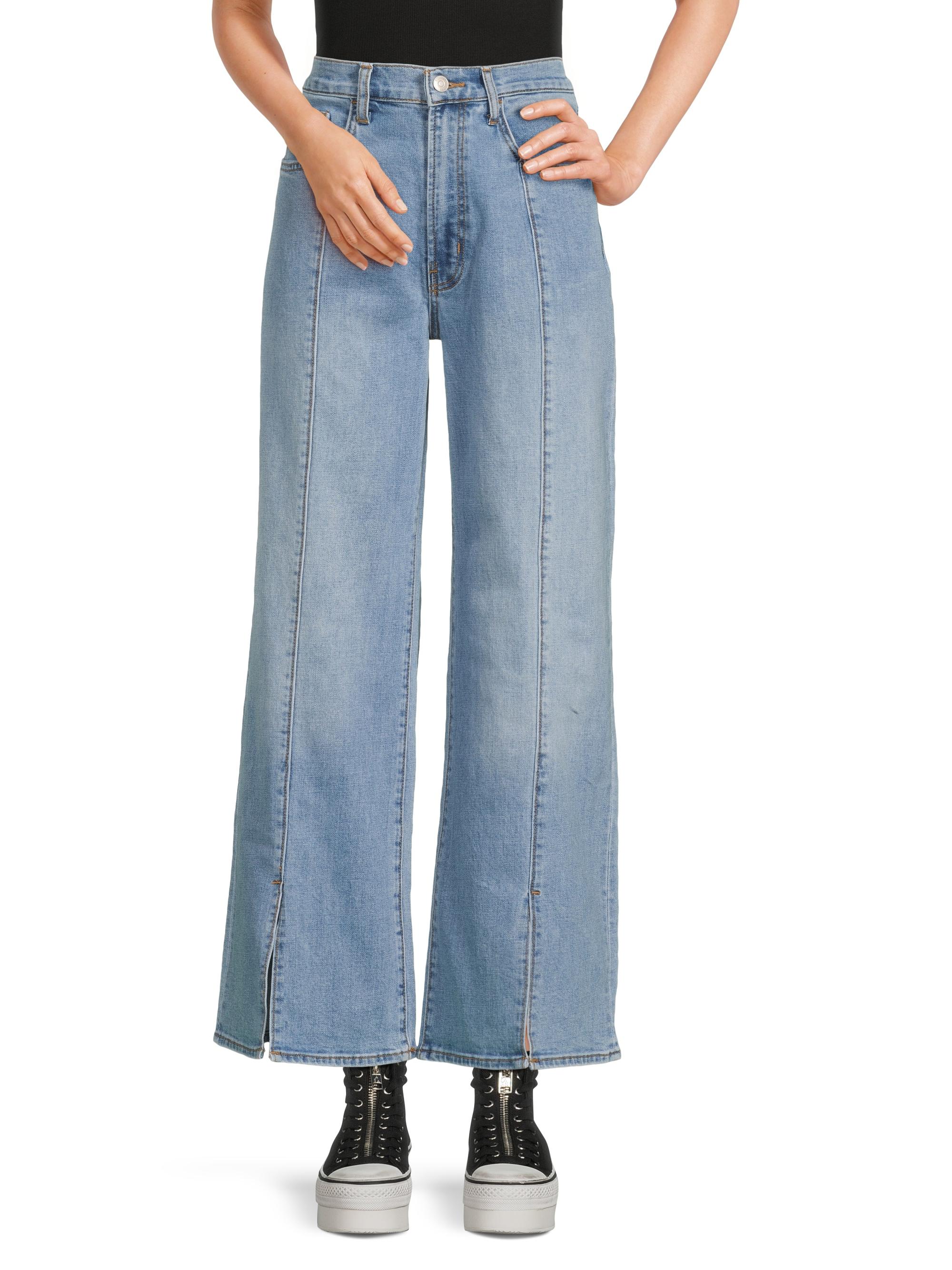 Click here for Hudson Jeans Womens Jolene Wide-Leg Jeans - Adelai... prices