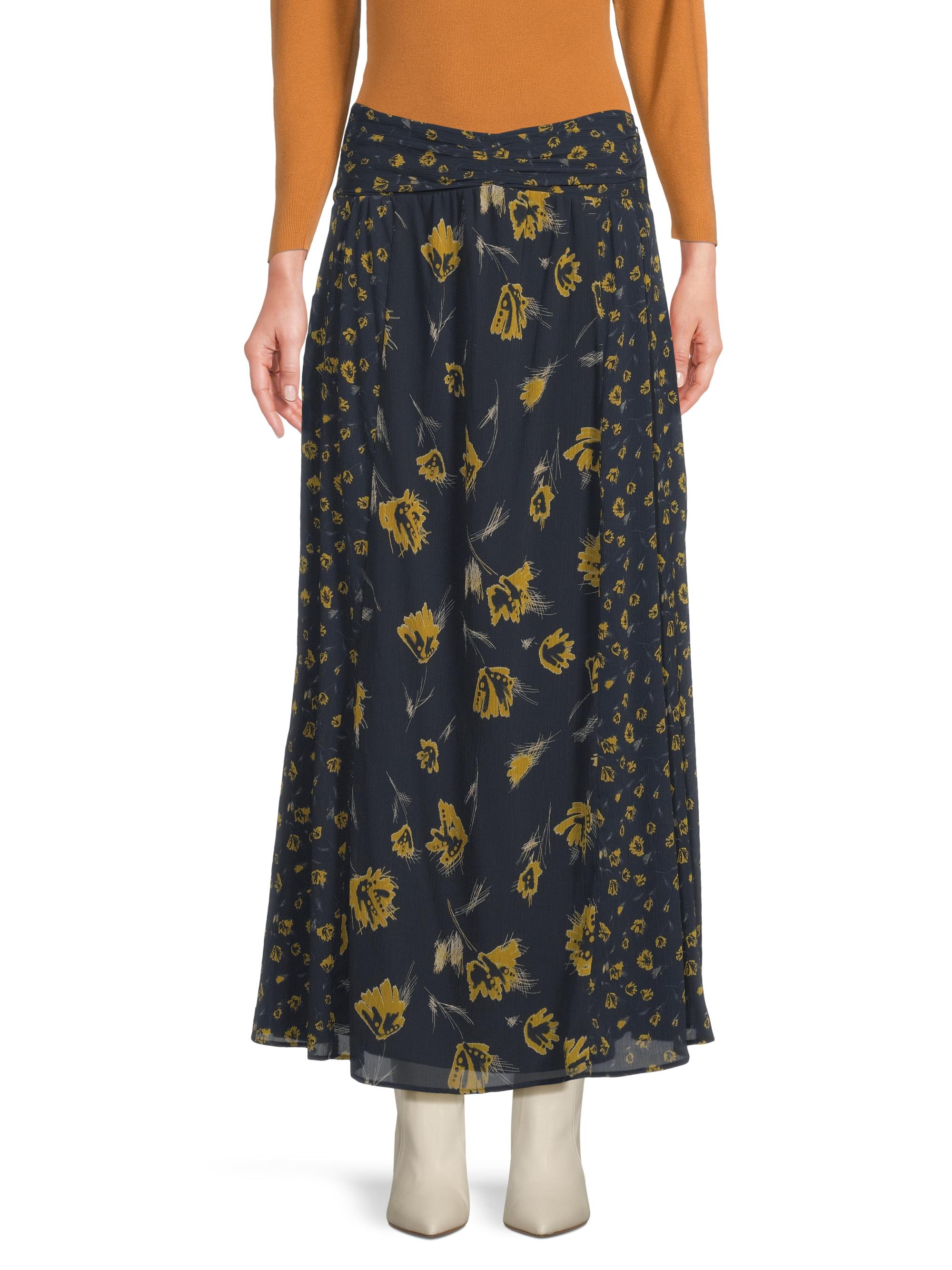 Click here for ba & sh Womens Findy Floral Chiffon Maxi Skirt - S... prices