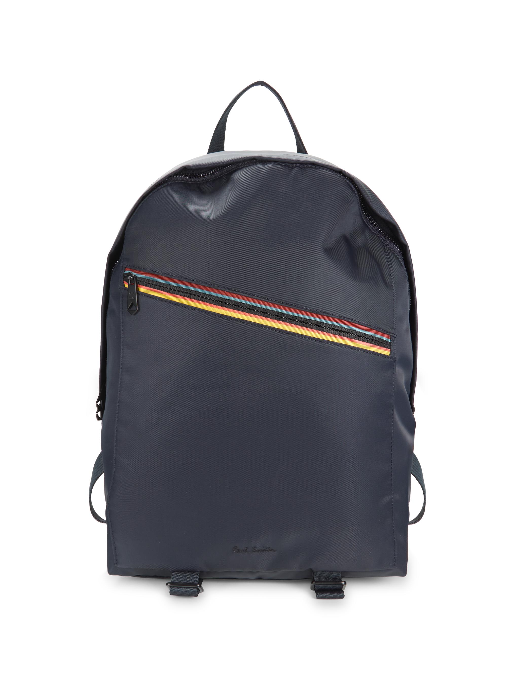 Click here for Paul Smith Mens Two-Way Zip Backpack - Dark Navy M... prices