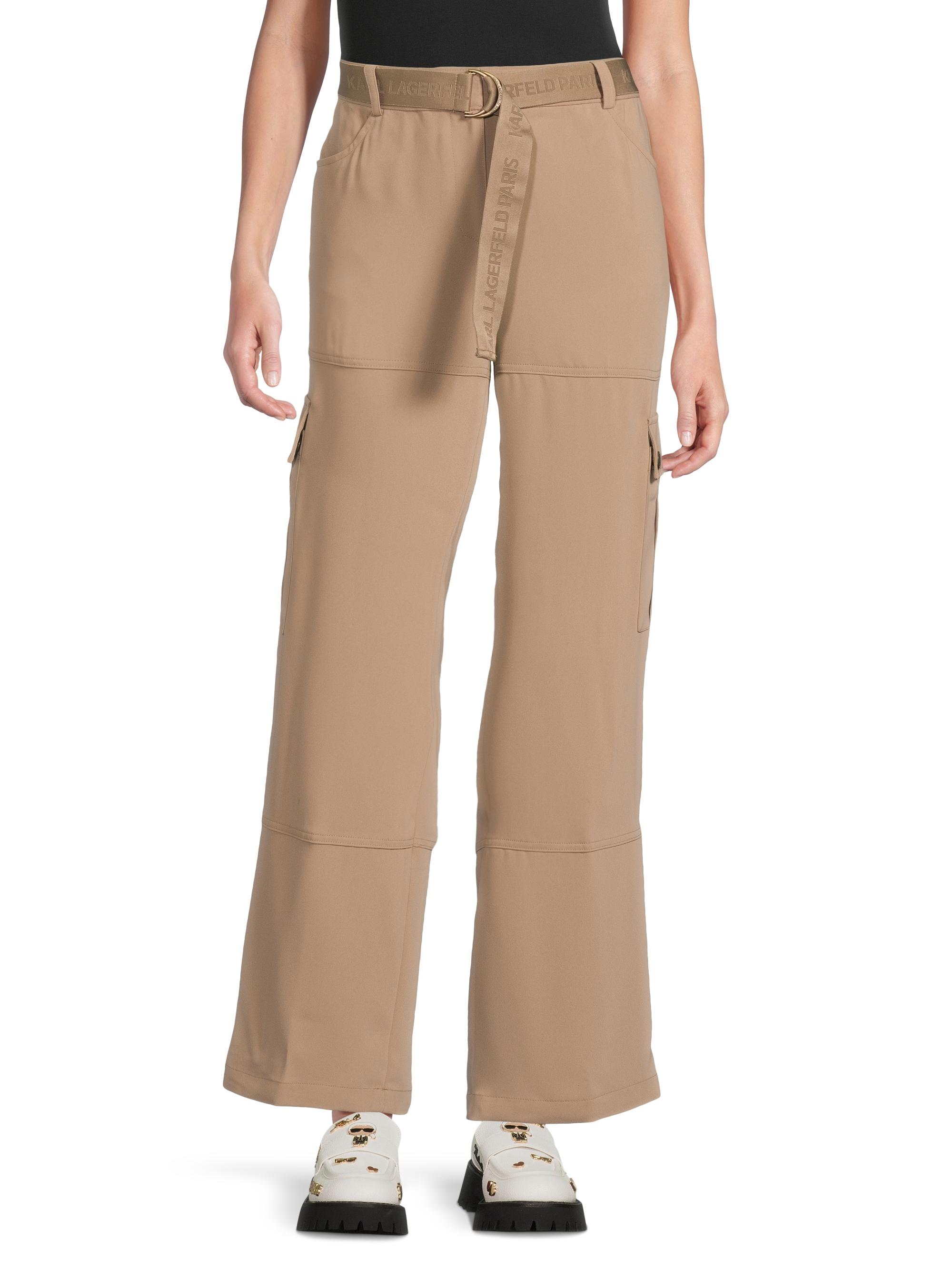 Click here for Karl Lagerfeld Paris Womens Belted Ankle Cargo Pan... prices