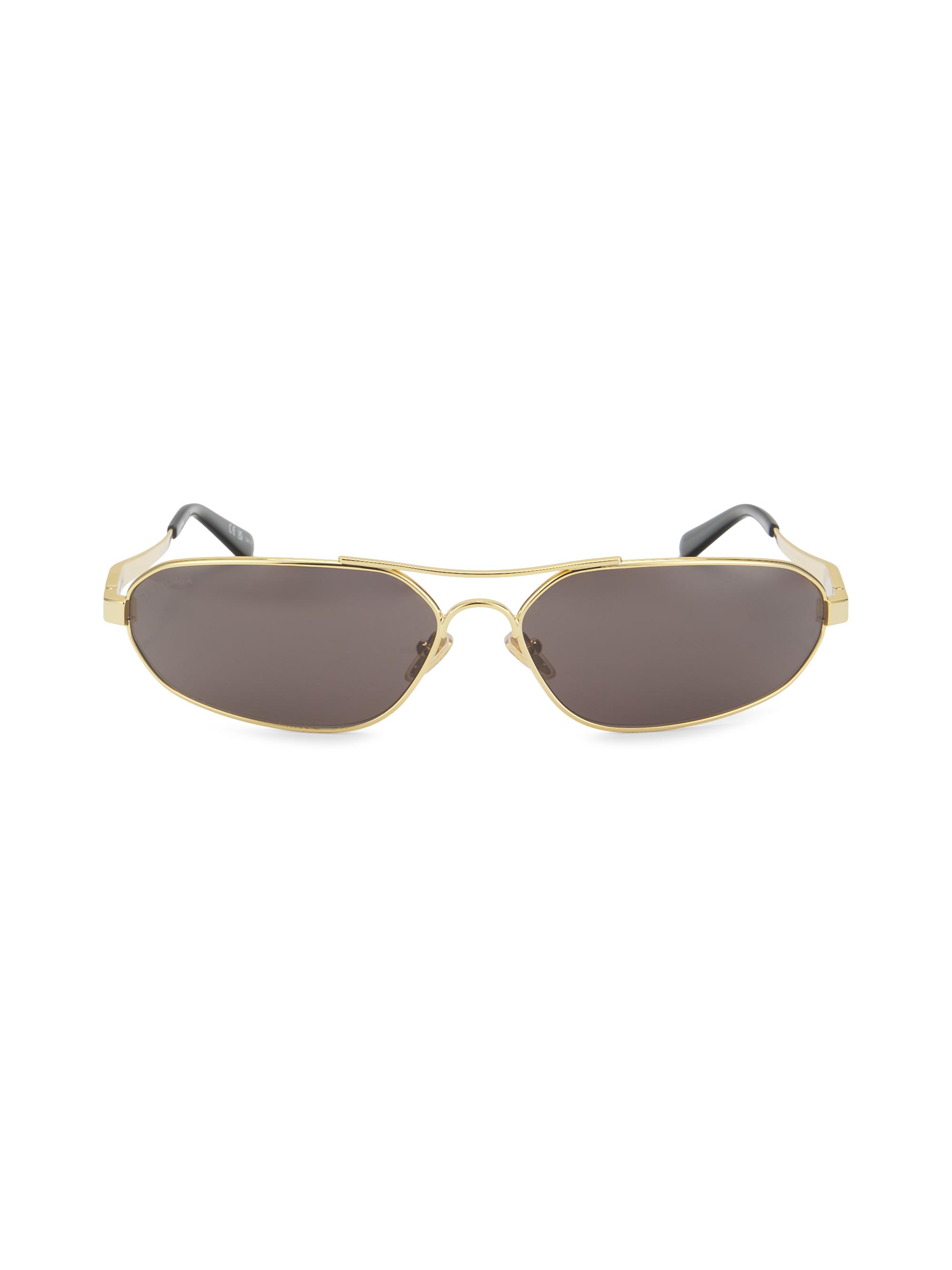 Click here for Balenciaga Womens 71MM Cat-Eye Sunglasses - Gold prices