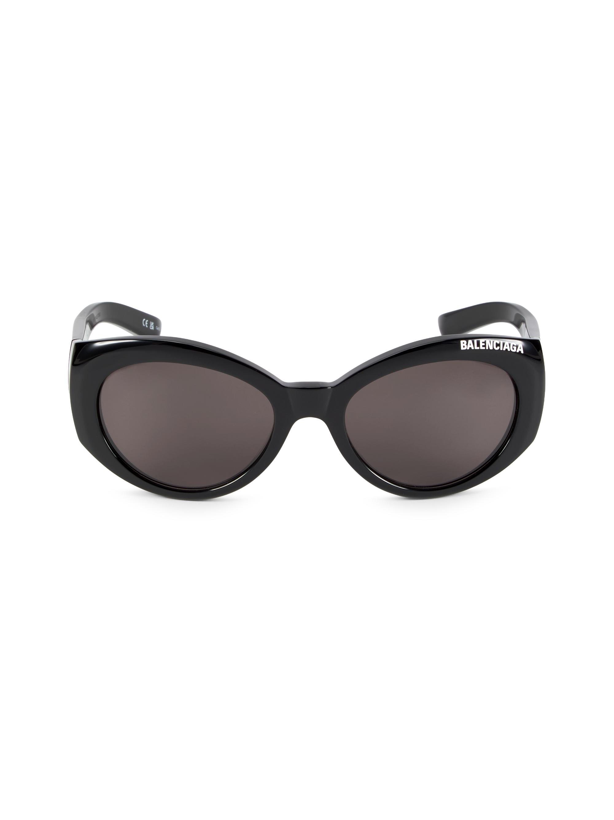 Click here for Balenciaga Womens 57MM Oval Plastic Sunglasses - B... prices