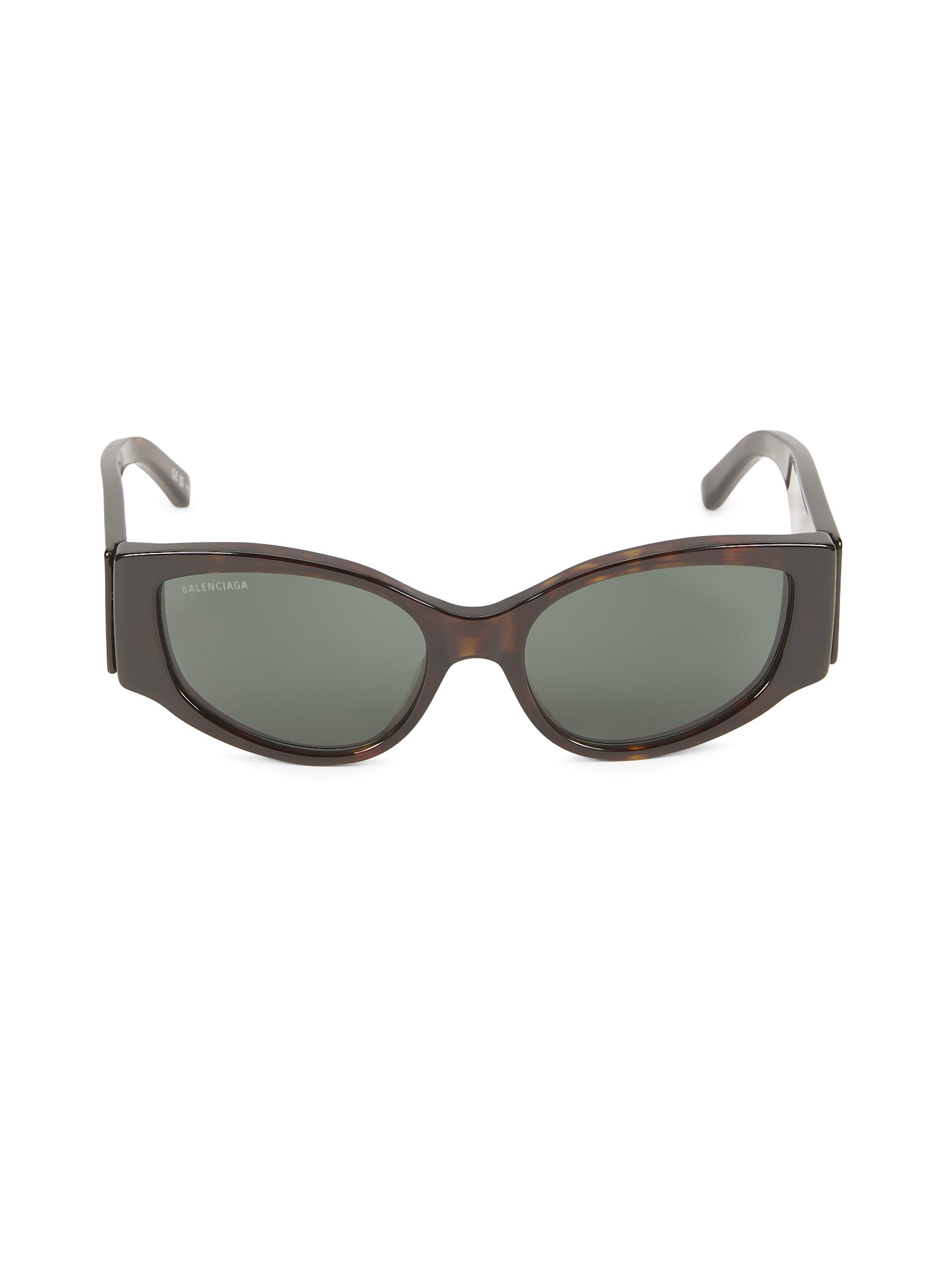 Click here for Balenciaga Womens 56MM Cat-Eye Sunglasses - Havana prices