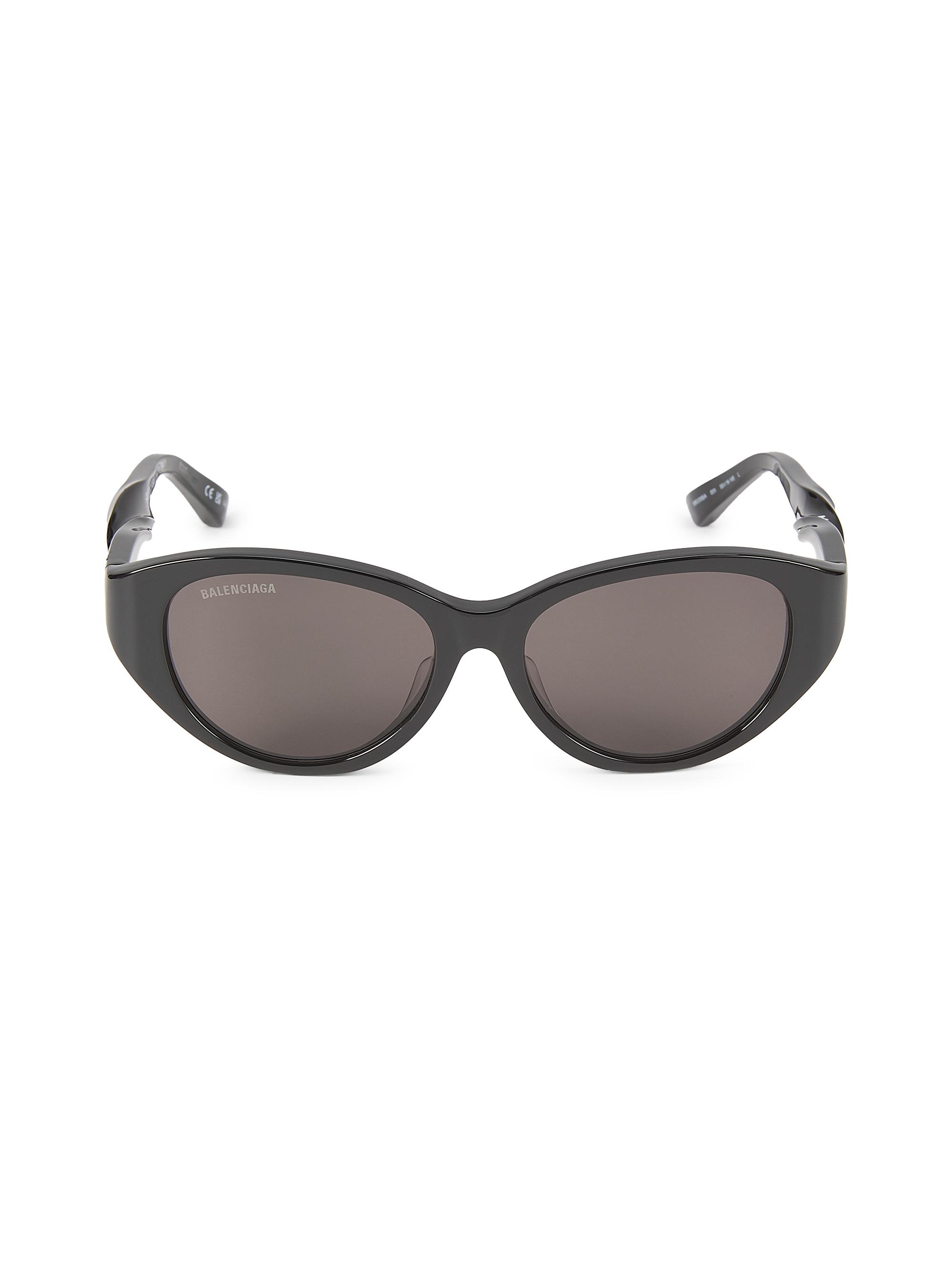 Click here for Balenciaga Womens 55MM Solid Cat-Eye Sunglasses -... prices