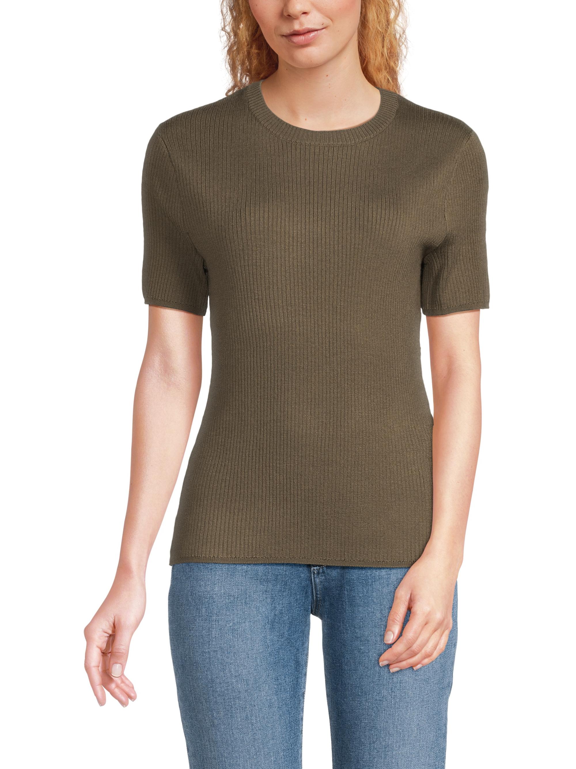 Click here for Rag & Bone Womens Annalise Ribbed Wool-Blend Crewn... prices