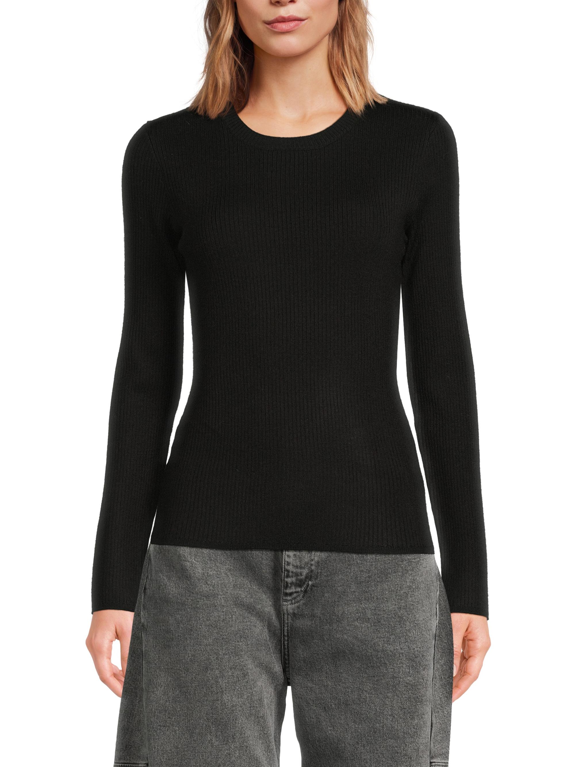 Click here for Rag & Bone Womens Annalise Wool Crew - Black - Siz... prices