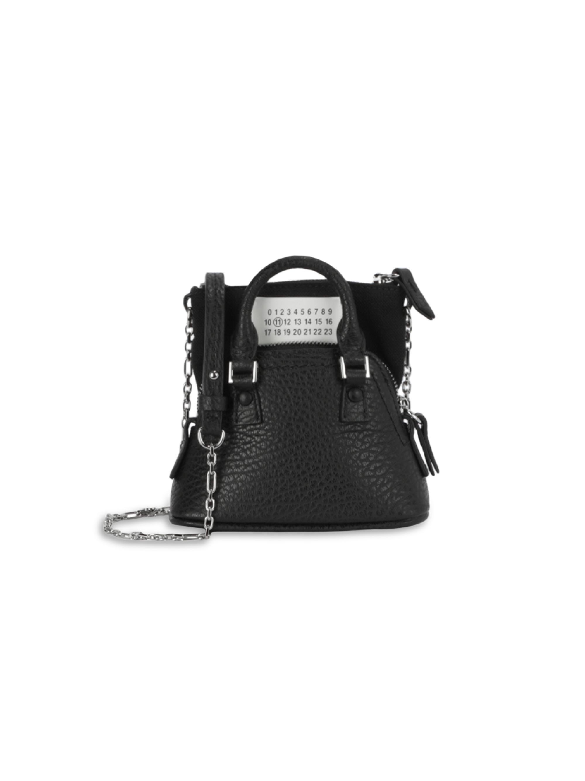 Click here for Maison Margiela Womens 5AC Baby Shoulder Bag - Bla... prices