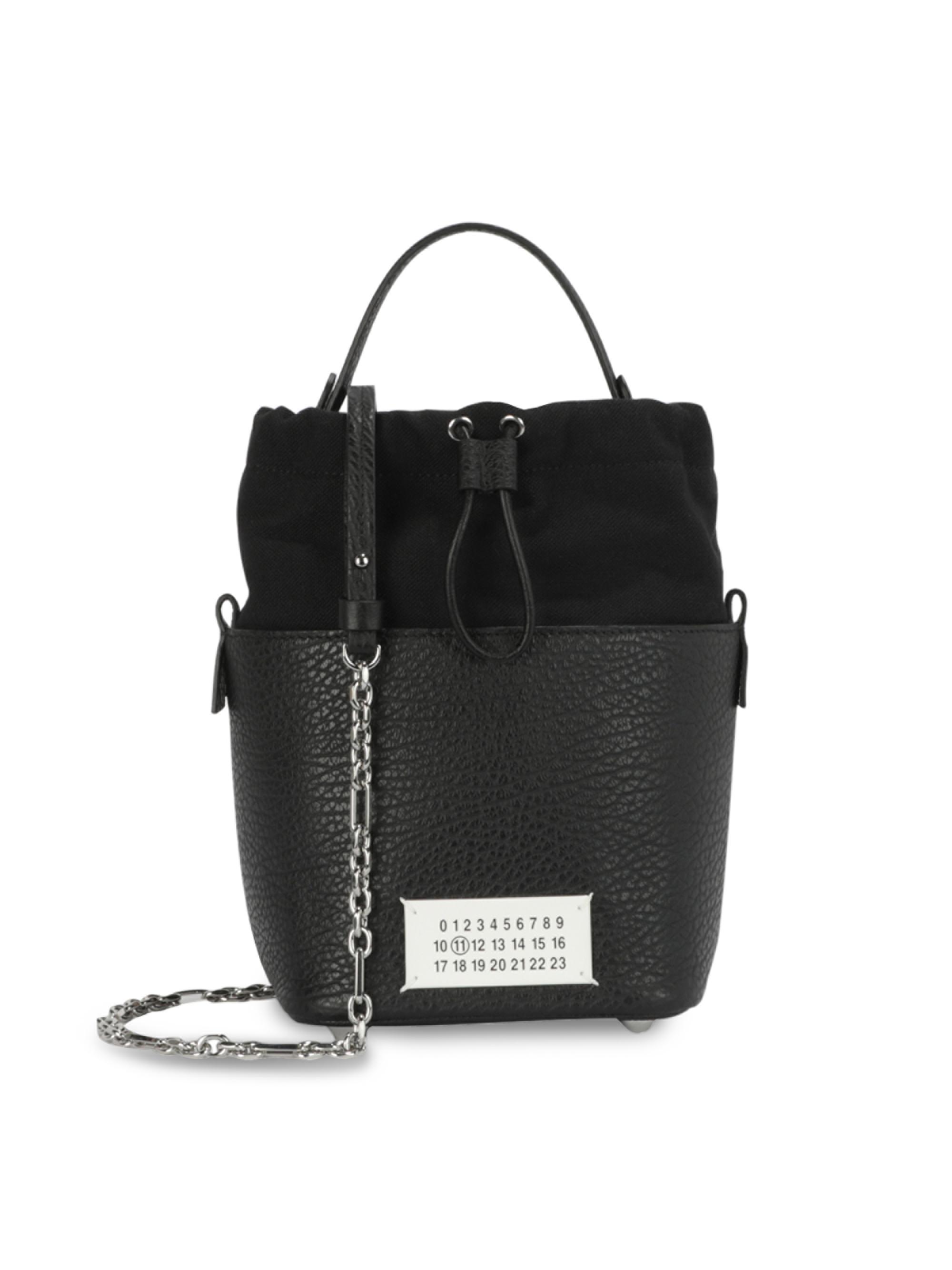 Click here for Maison Margiela Womens 5AC Bucket Bag - Black prices