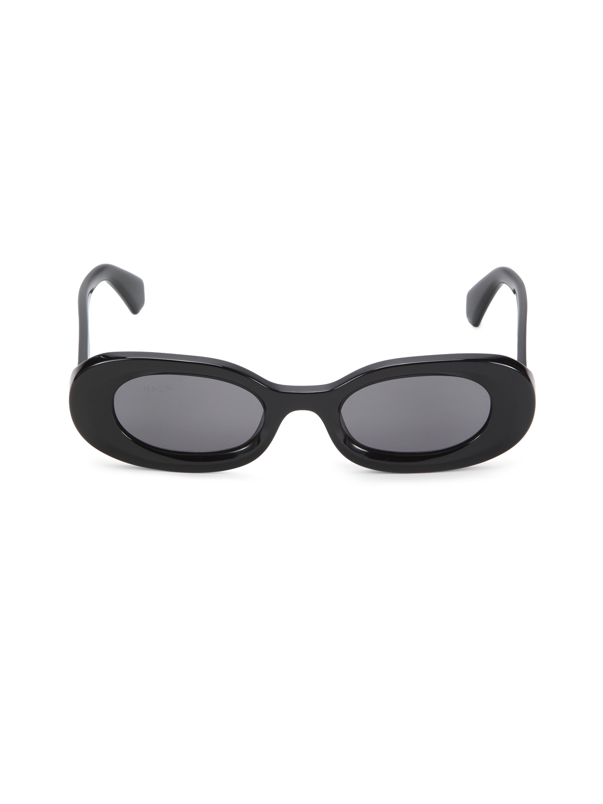 Click here for Off-White Womens 49MM Amalfi Solid Oval Sunglasses... prices