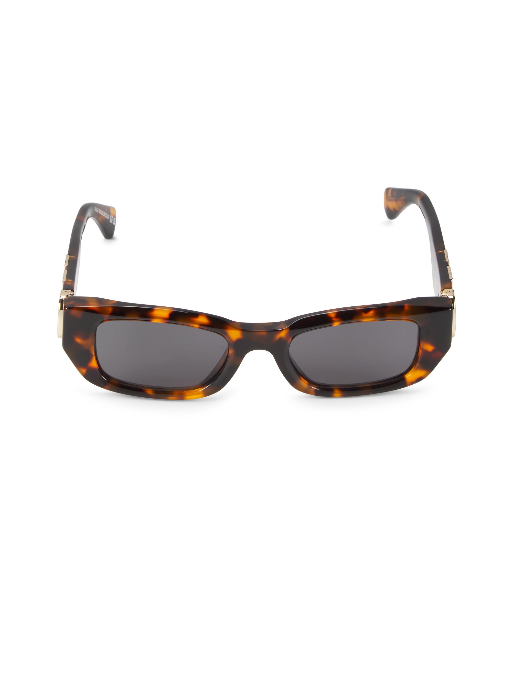 Click here for Off-White Womens Fillmore 49MM Rectangular Sunglas... prices