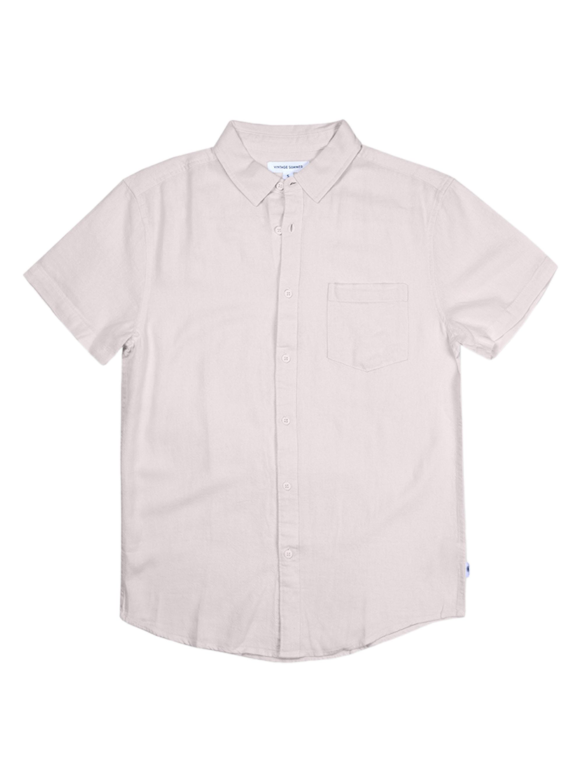 Click here for Vintage Summer Mens Patch Pocket Linen-Blend Shirt... prices