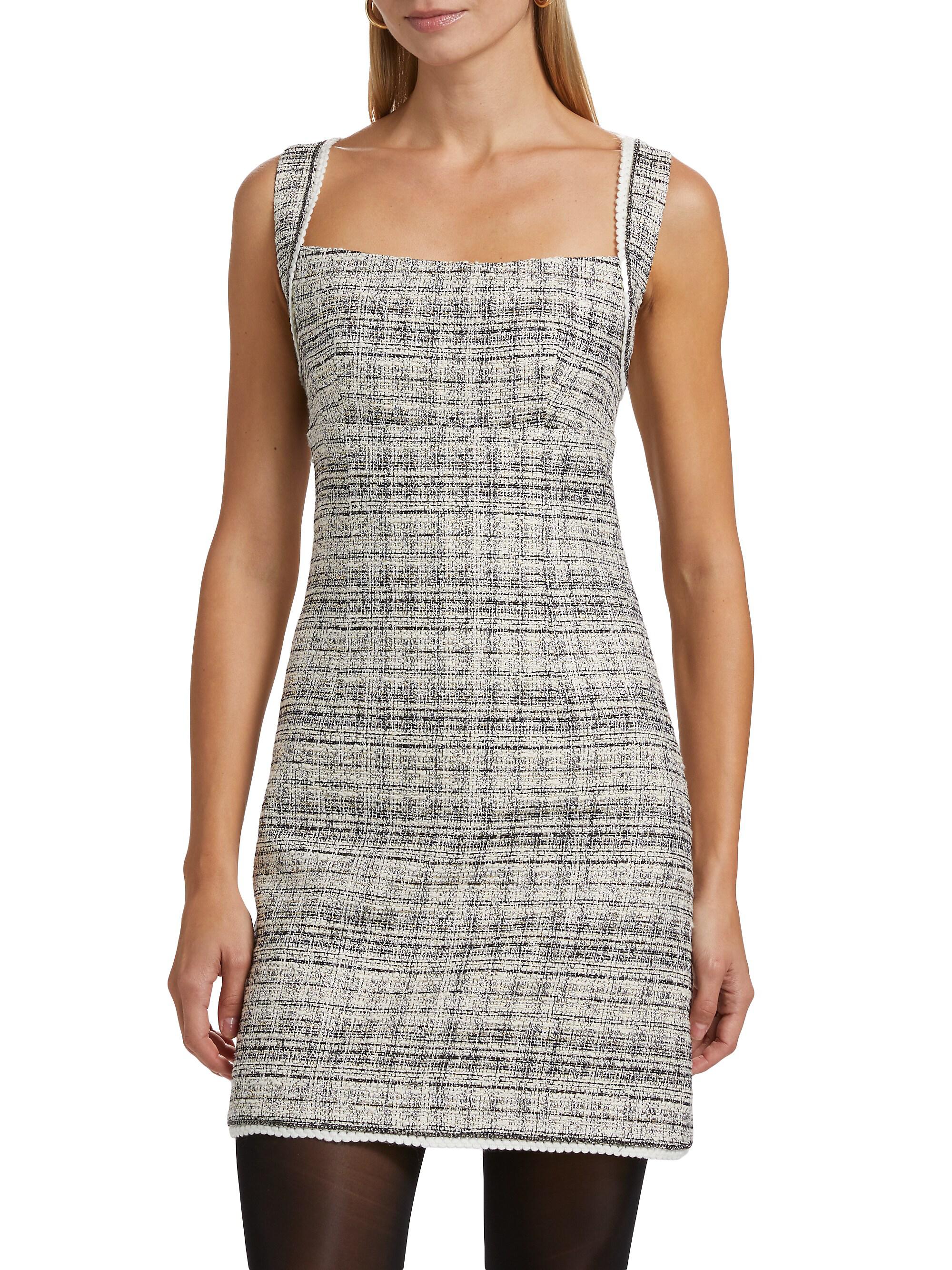 Click here for Kobi Halperin Womens Hallie Metallic Tweed Minidre... prices