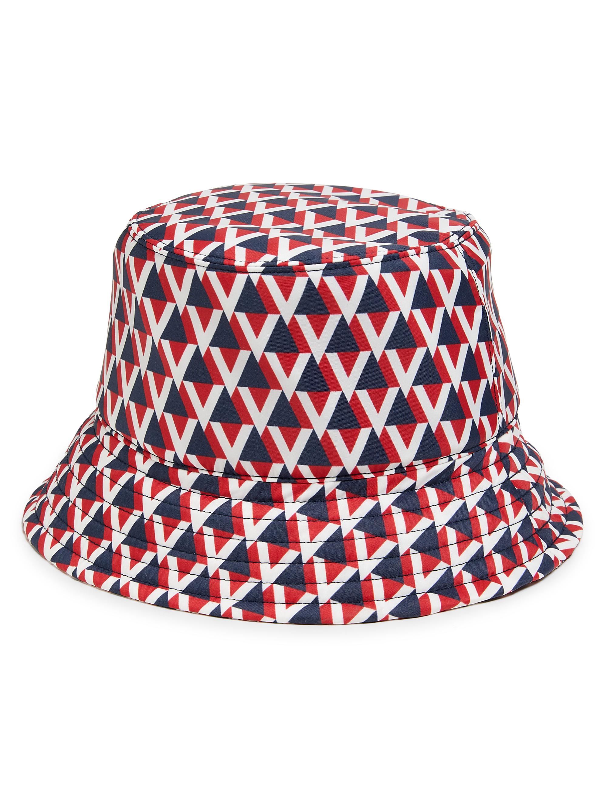 Click here for Valentino Garavani Womens V-Pattern Cotton Bucket... prices