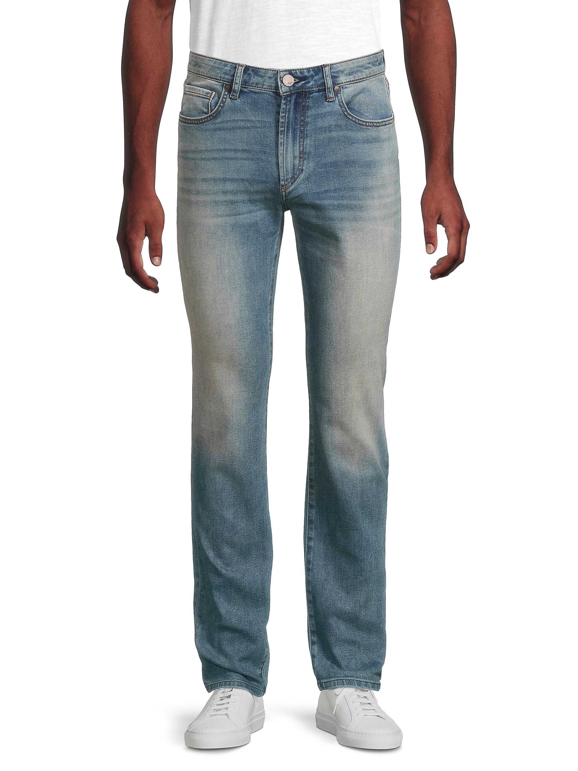 Click here for Monfrère Mens Dann Relaxed-Fit Jeans - Medium Indi... prices