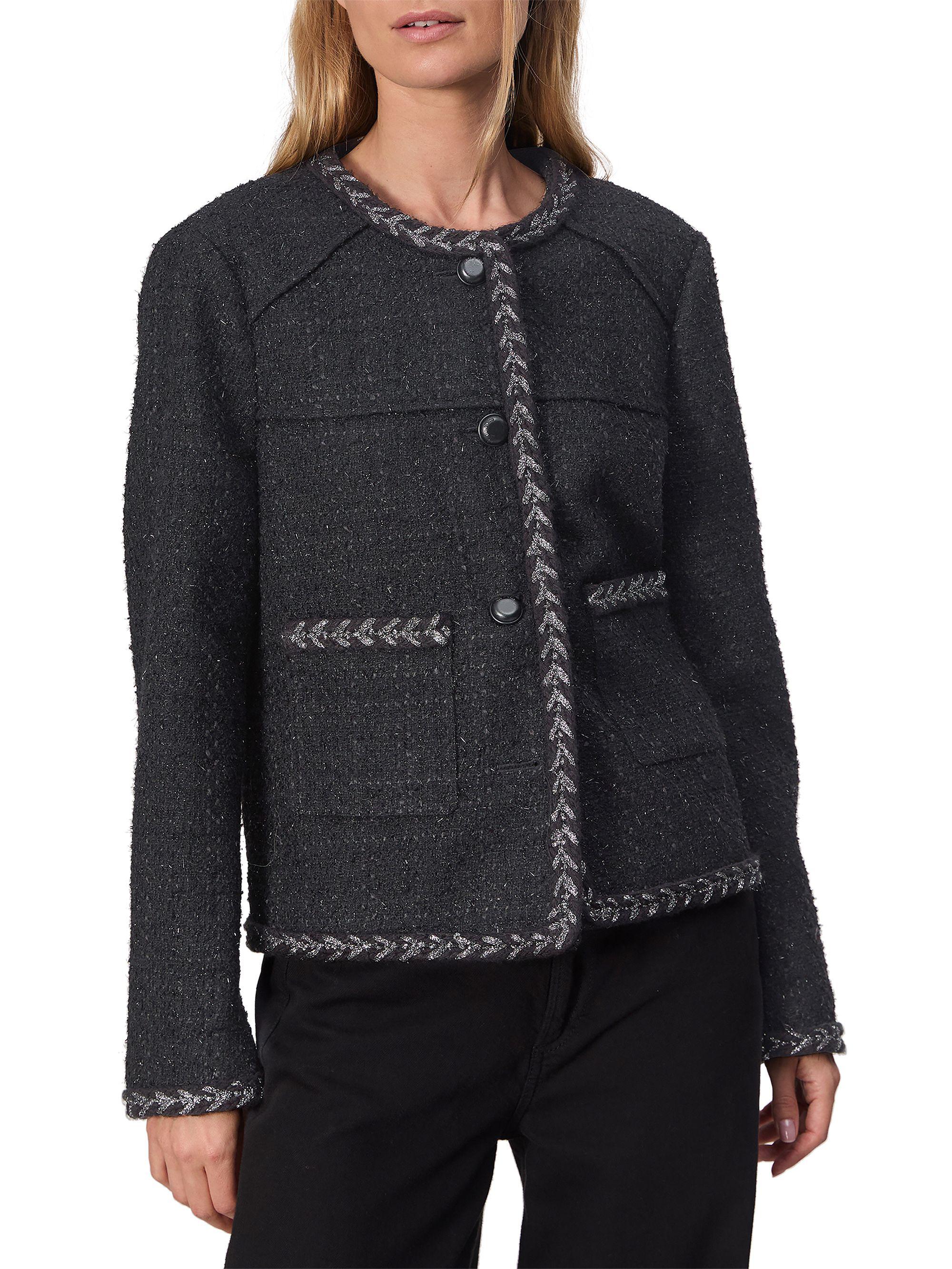 Click here for Rag & Bone Womens Mirabelle Tweed Button-Up Jacket... prices