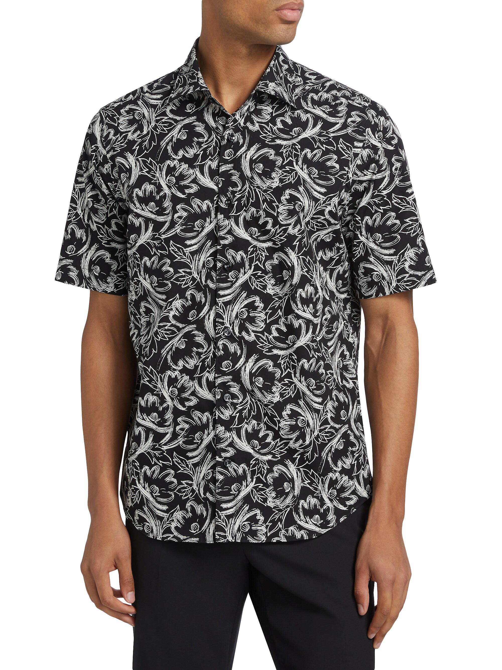 Click here for Saks Fifth Avenue Mens COLLECTION Scribble Floral... prices