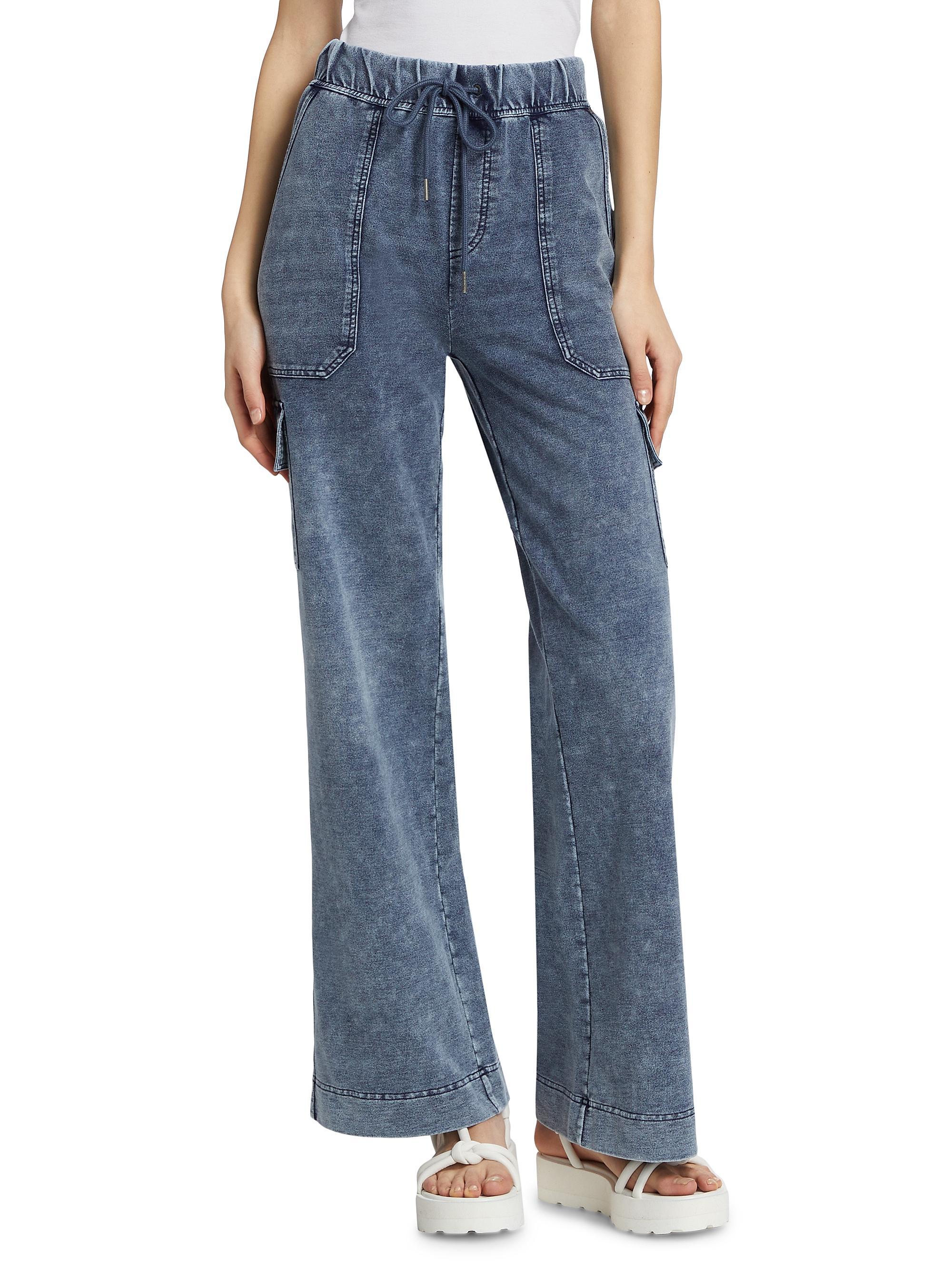 Click here for Stellae Dux Womens Cotton-Blend Drawstring Cargo P... prices