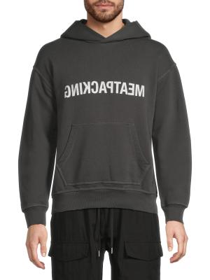 Helmut Lang Meatpacking Cotton Hoodie on SALE | Saks OFF 5TH