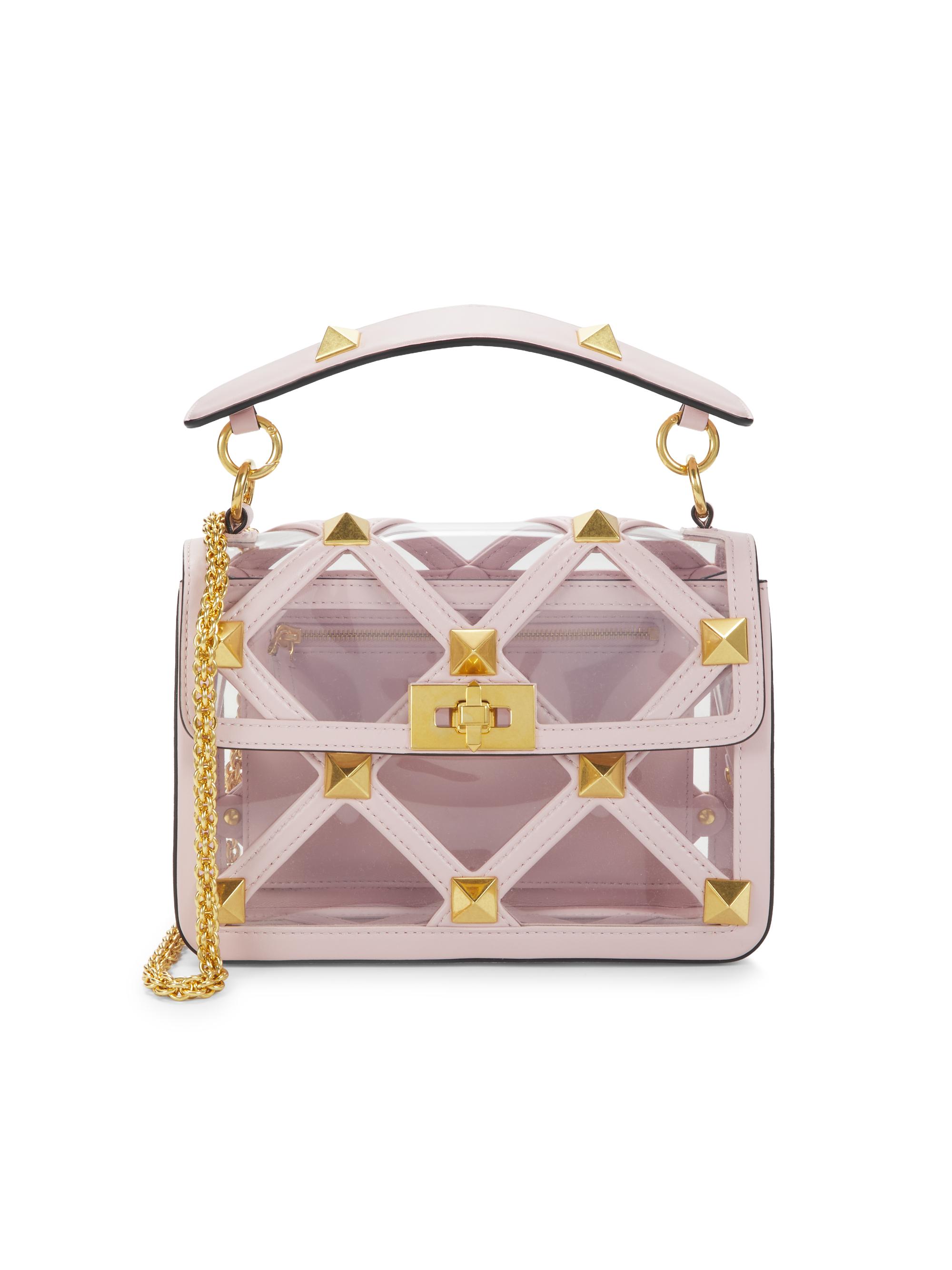 Click here for Valentino Garavani Womens Medium Rockstud Transpar... prices