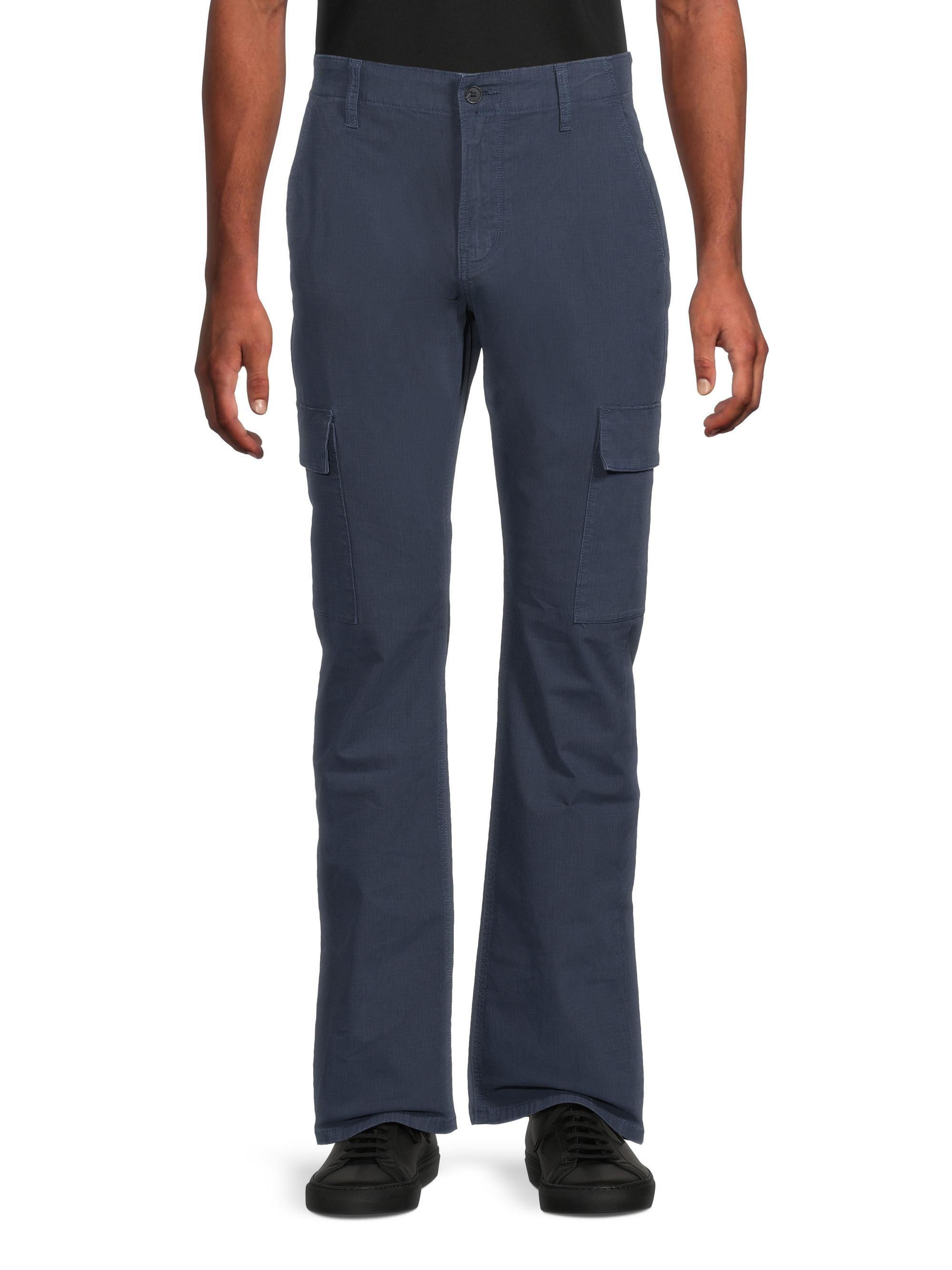 Click here for Hudson Jeans Mens Cotton-Blend Cargo Kick Flare Pa... prices