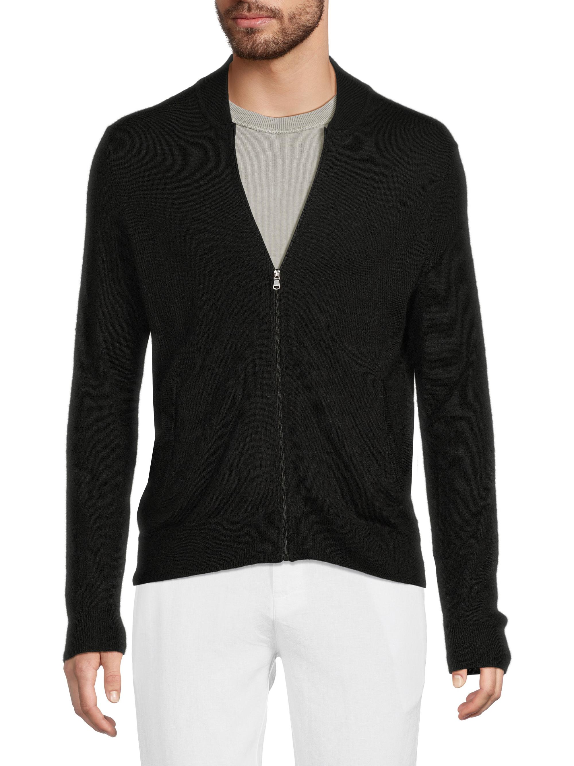 Click here for Saks Fifth Avenue Mens Merino Wool-Blend Classic-F... prices