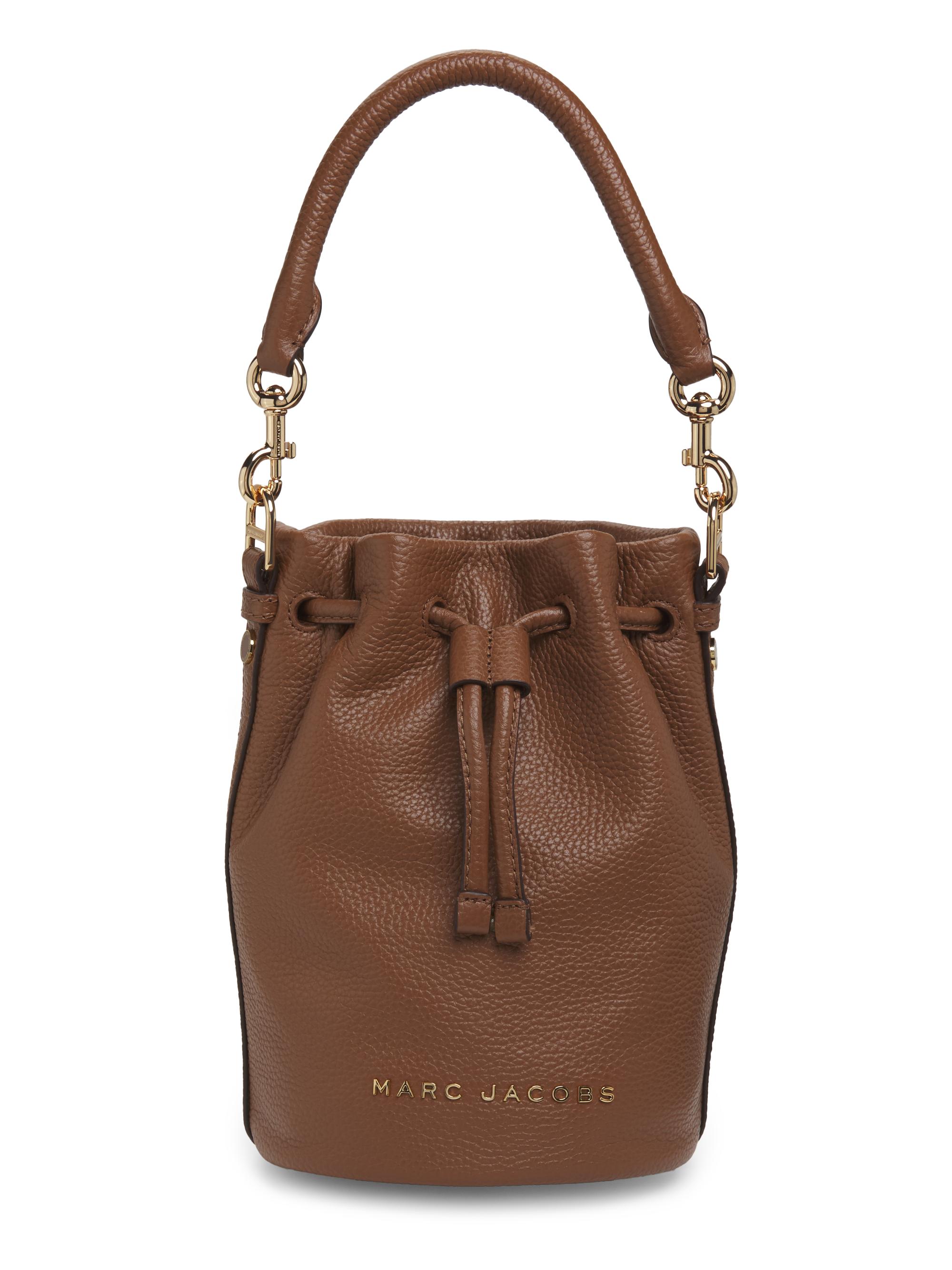 Click here for Marc Jacobs Womens Leather Bucket Bag - Cognac prices